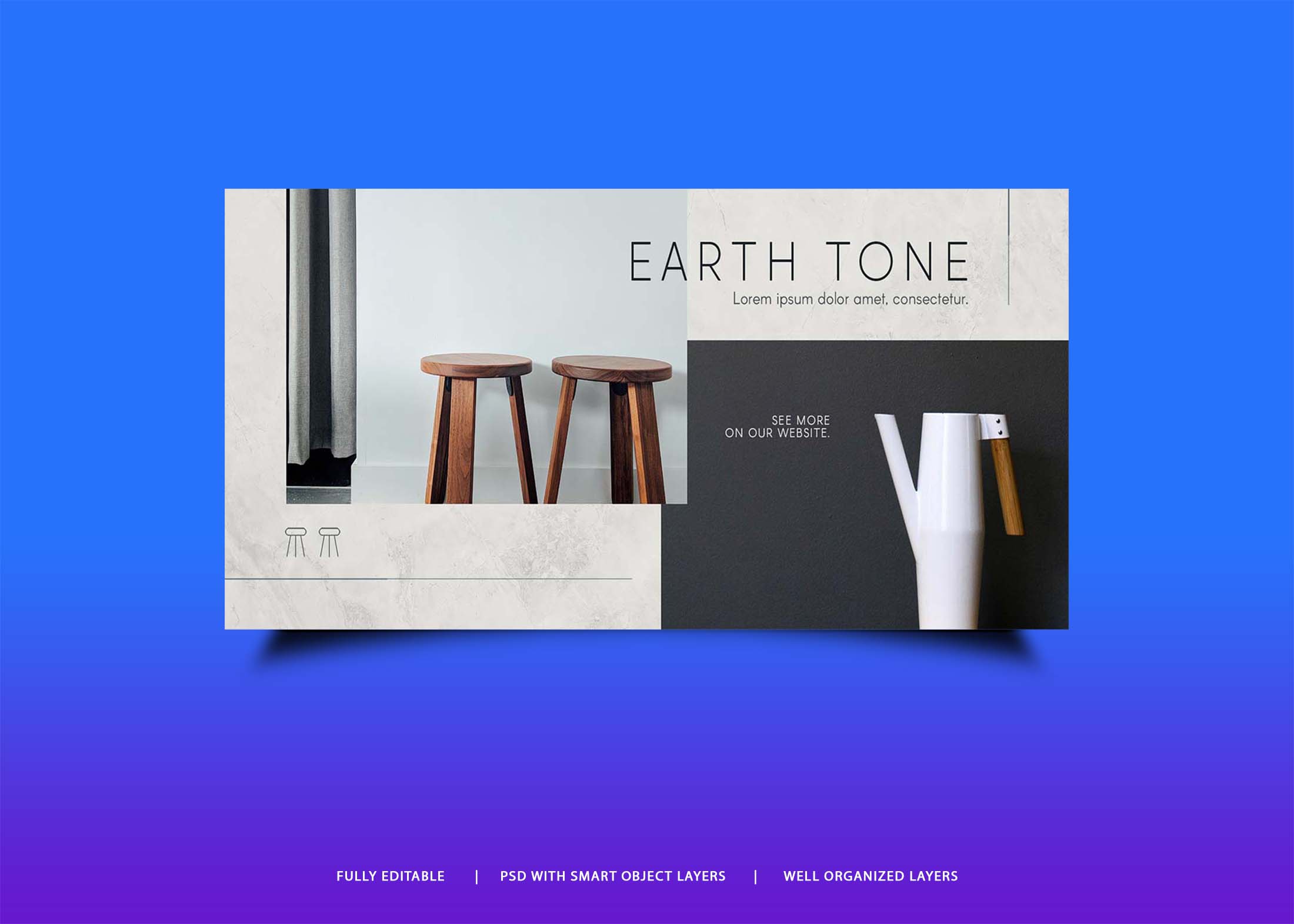 Free Wooden Item Banner Design