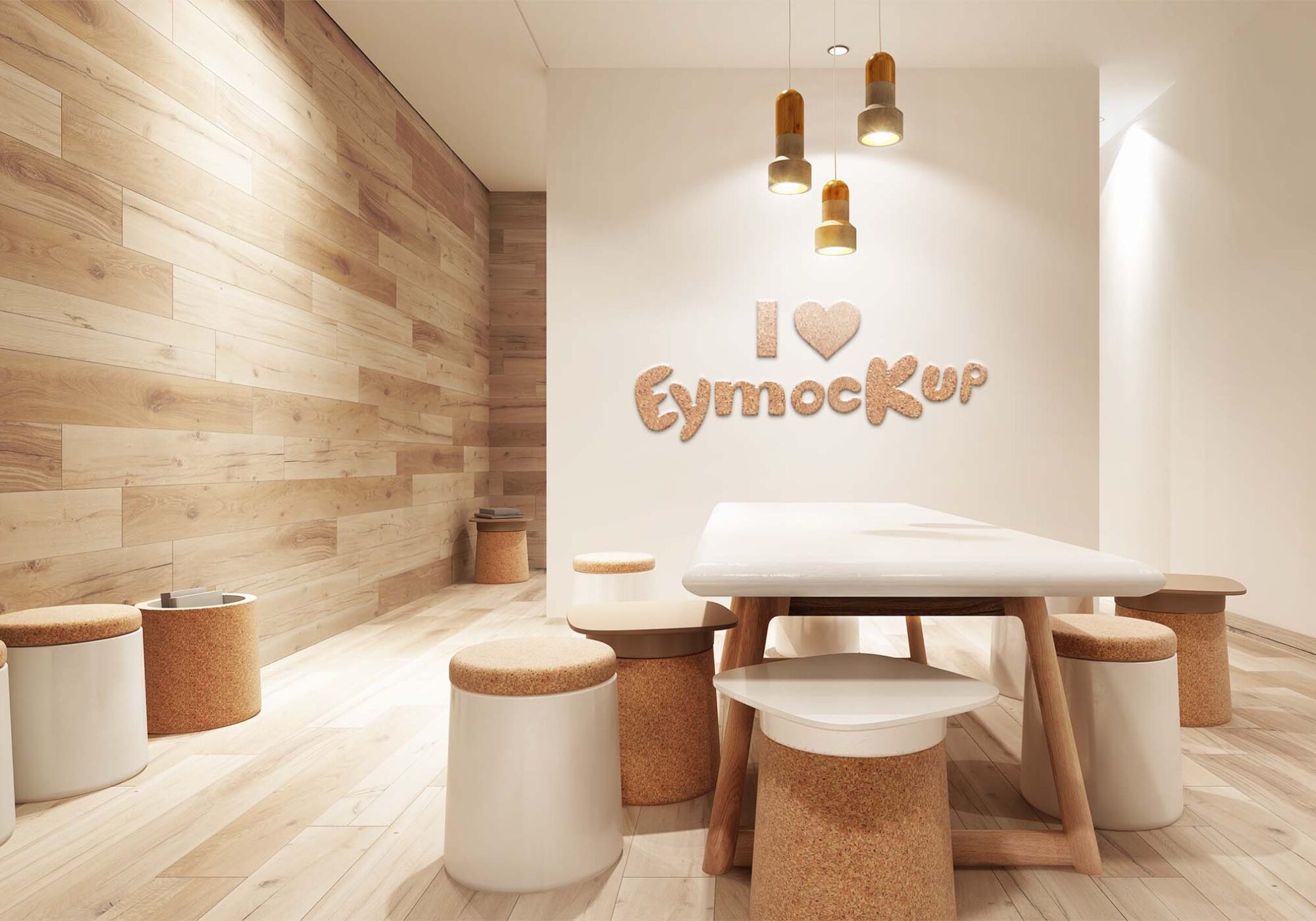 Free Waiting Room Mockup