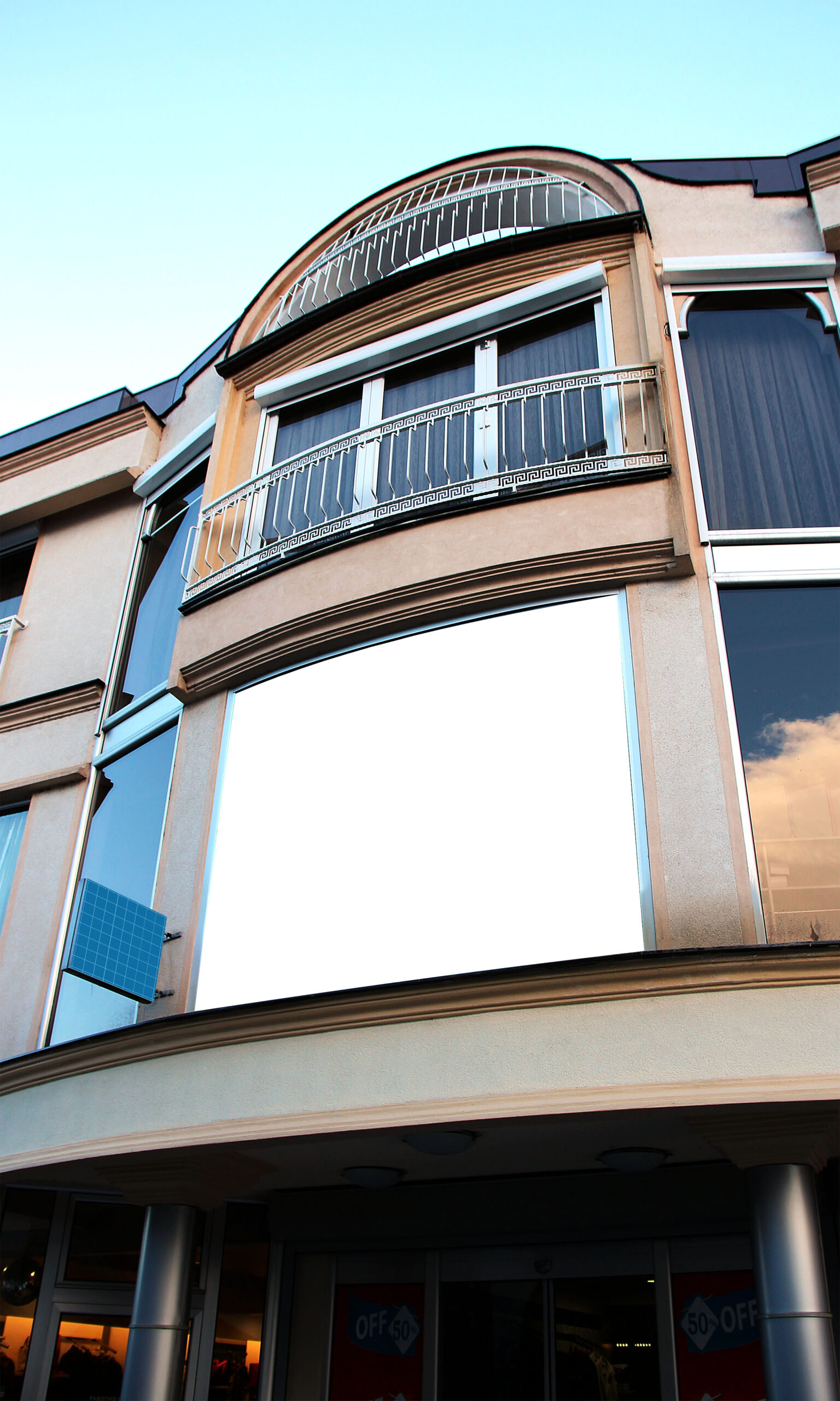 Free Front Office Billboard Mockup