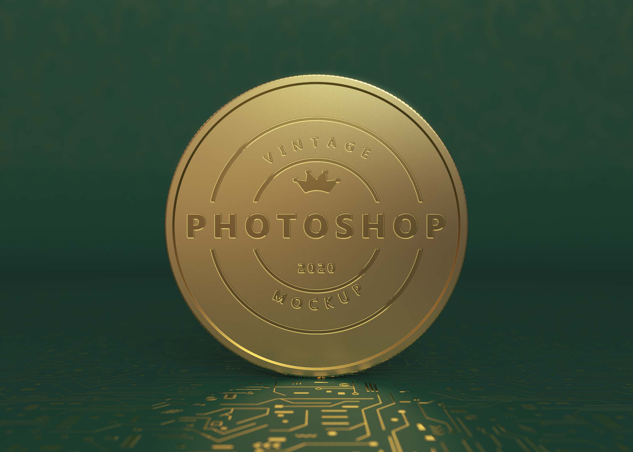 Gold Coin Psd