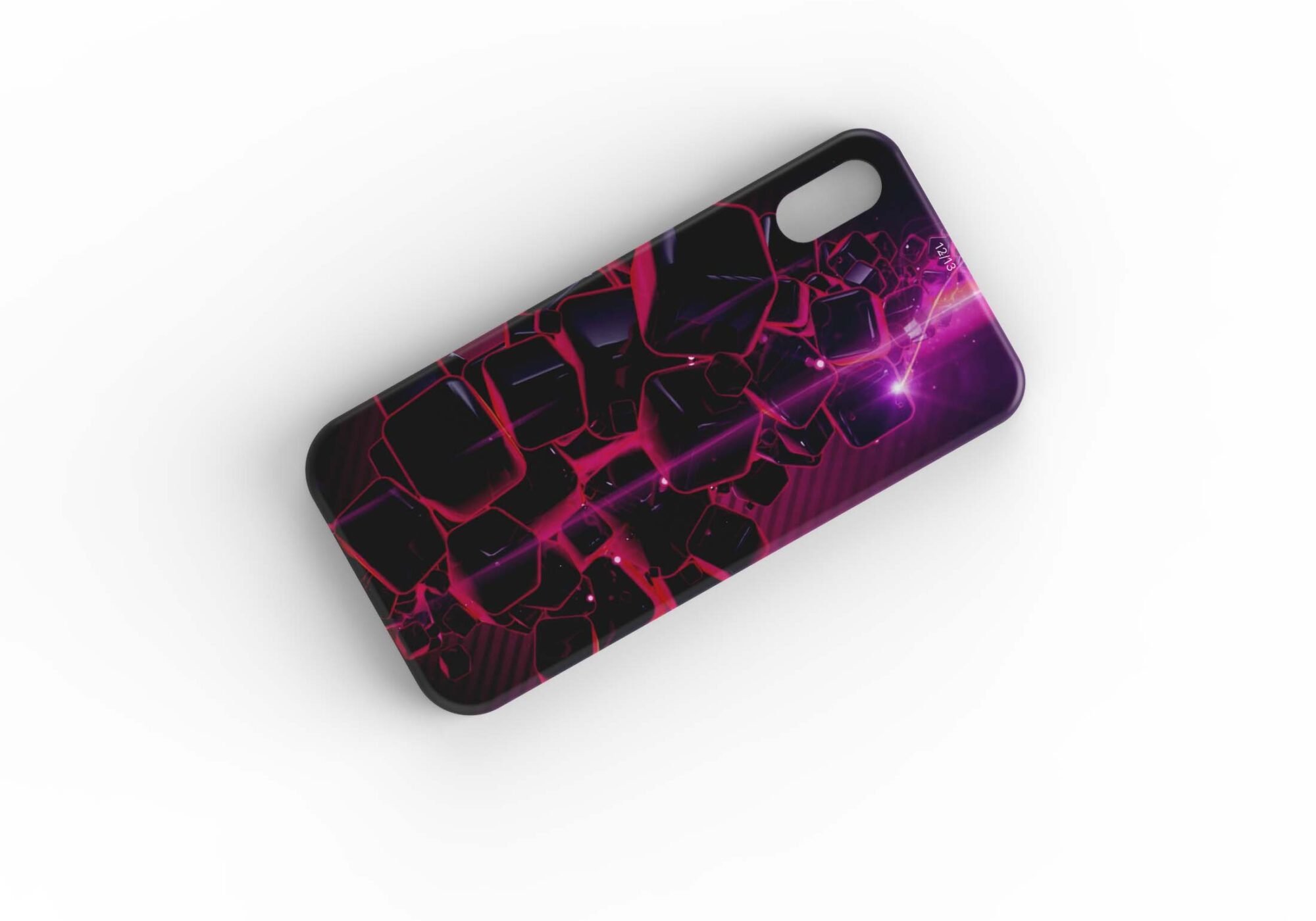 Free Phone Back Case Design Mockup