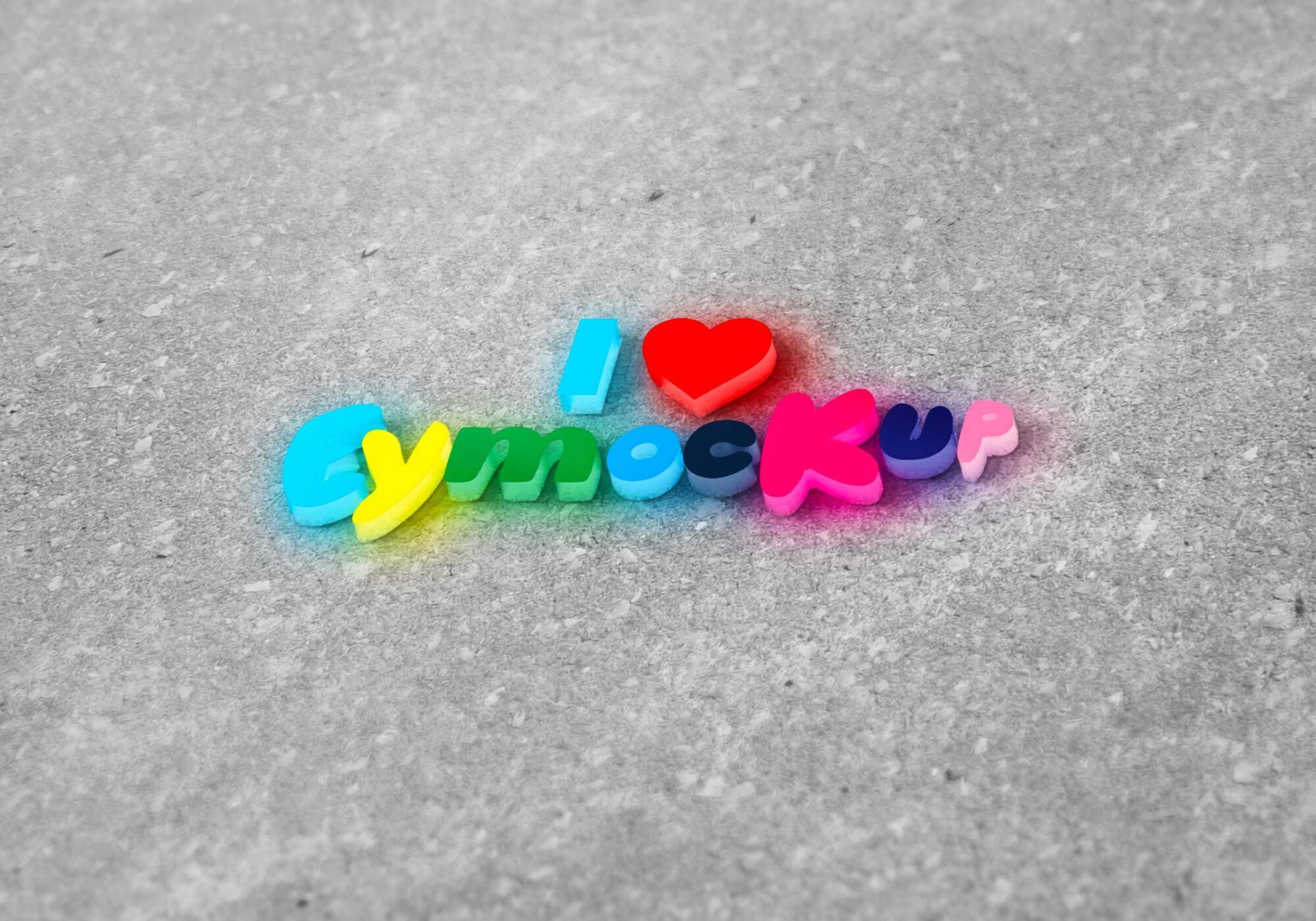 Stylish Light 3D Logo Mockup Download