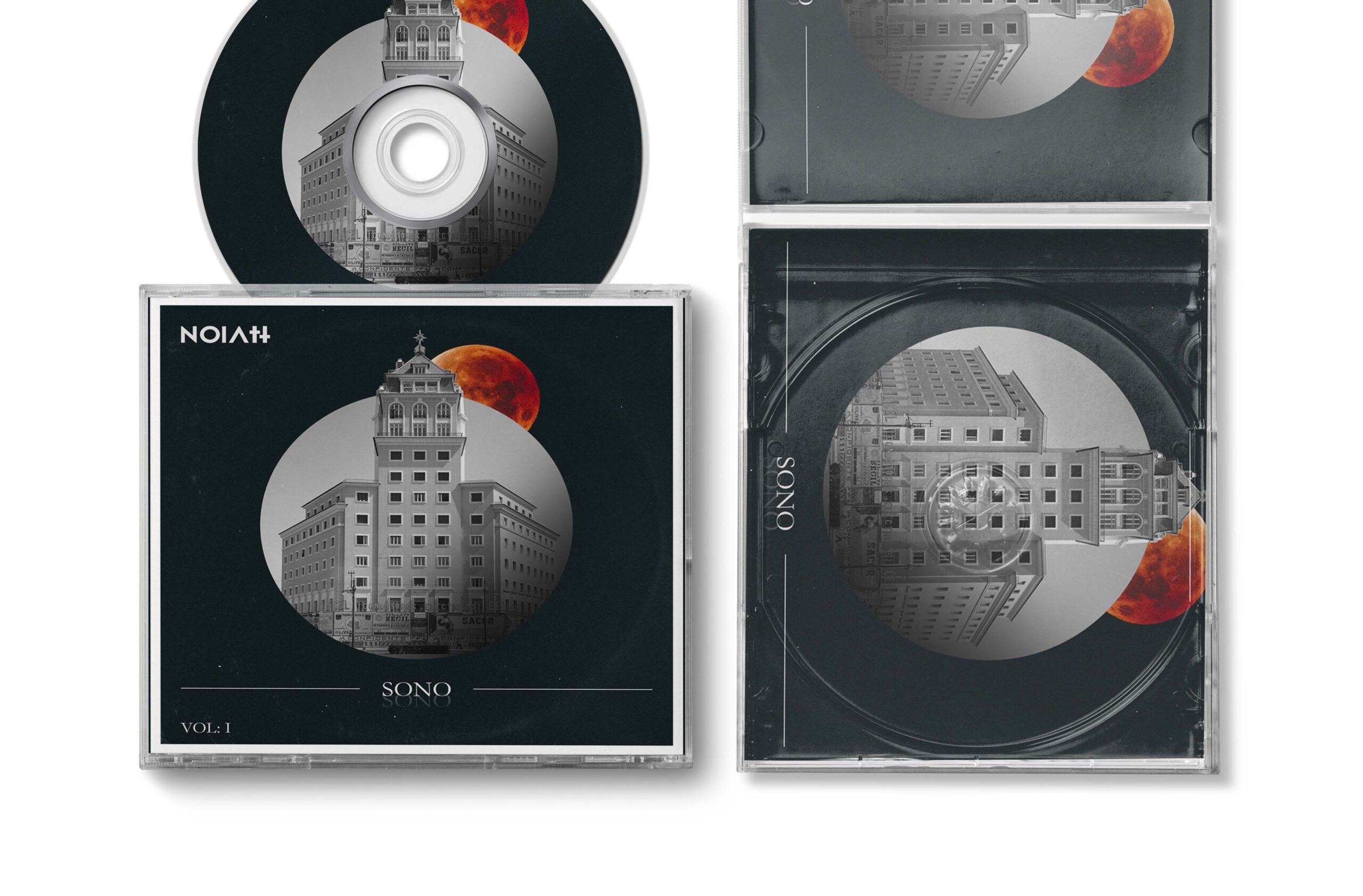 Free Disc Case Mockup Download