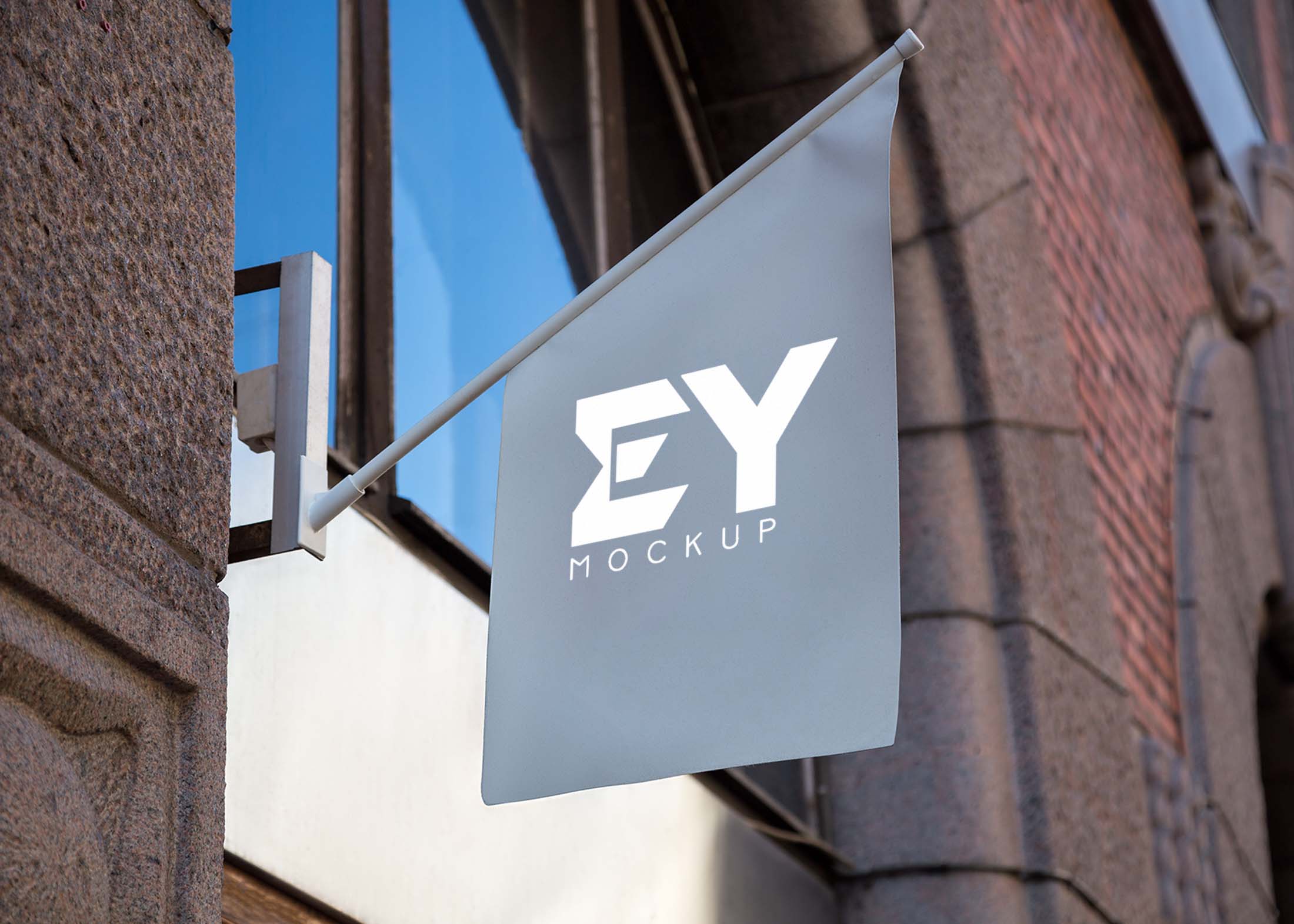 Download Free Signage Logo Mockup