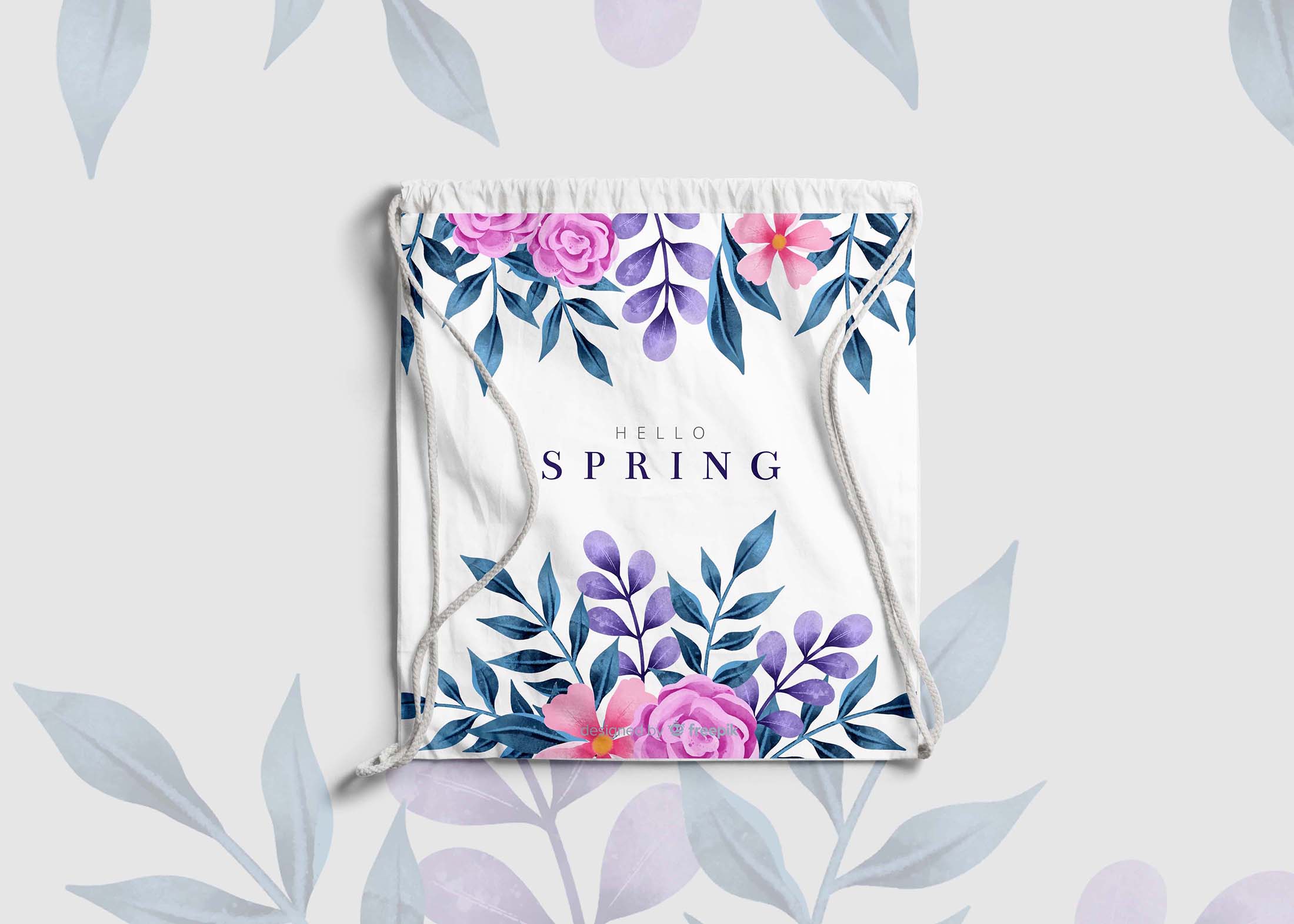 Creative String Bag Mockup for Designers