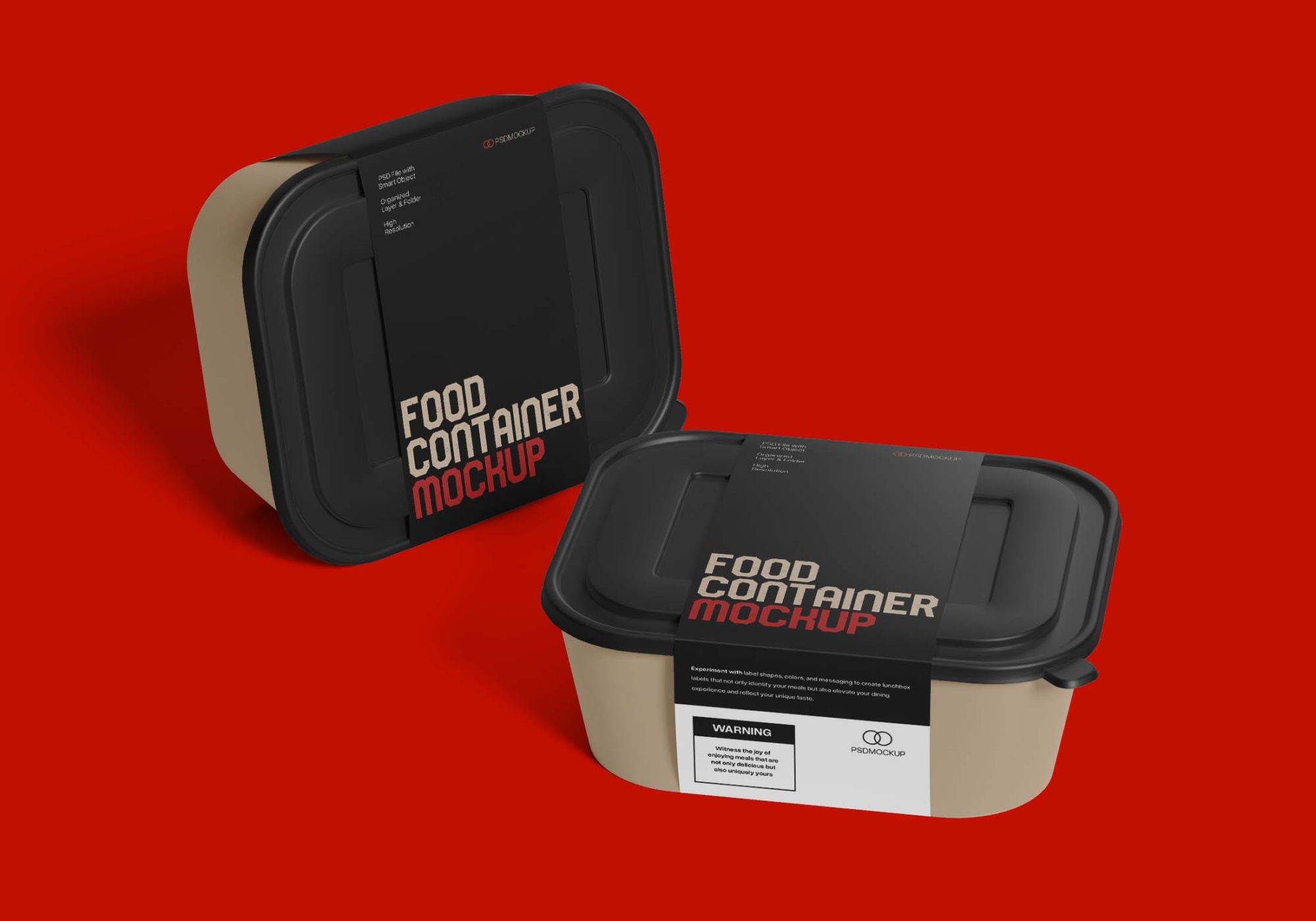 Free Bakery Box Mockup Download