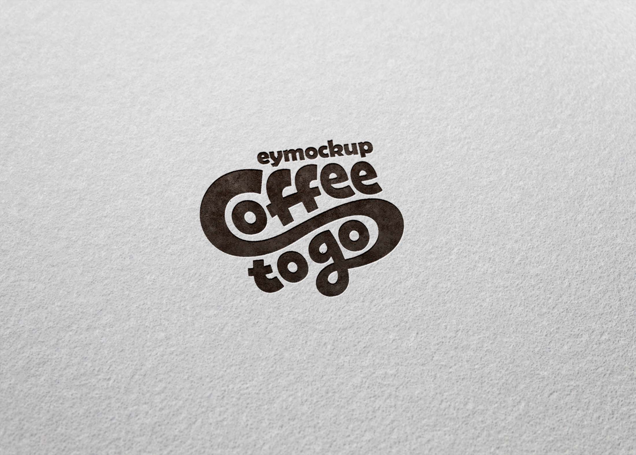 Easy Paper Logo Mockup Download