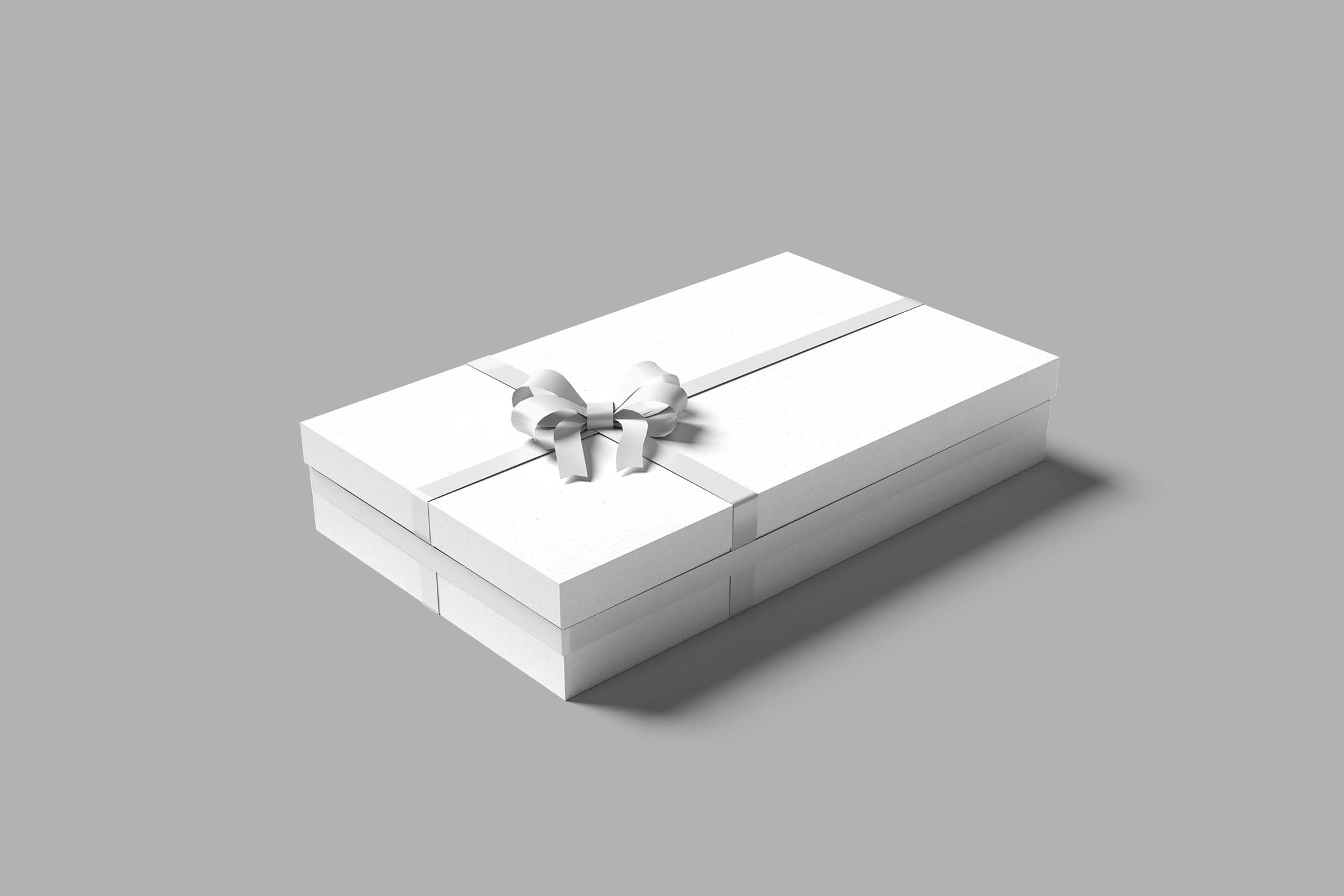 Medium Size Box Packaging Mockup Free