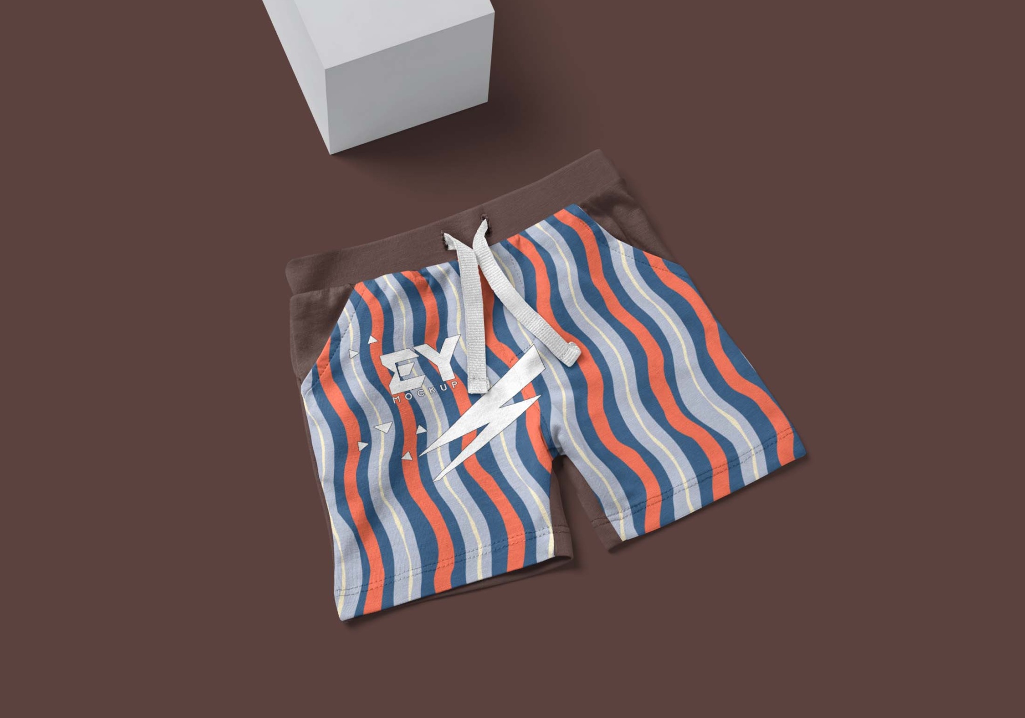 Downloadable Boxer Mockup for Designers