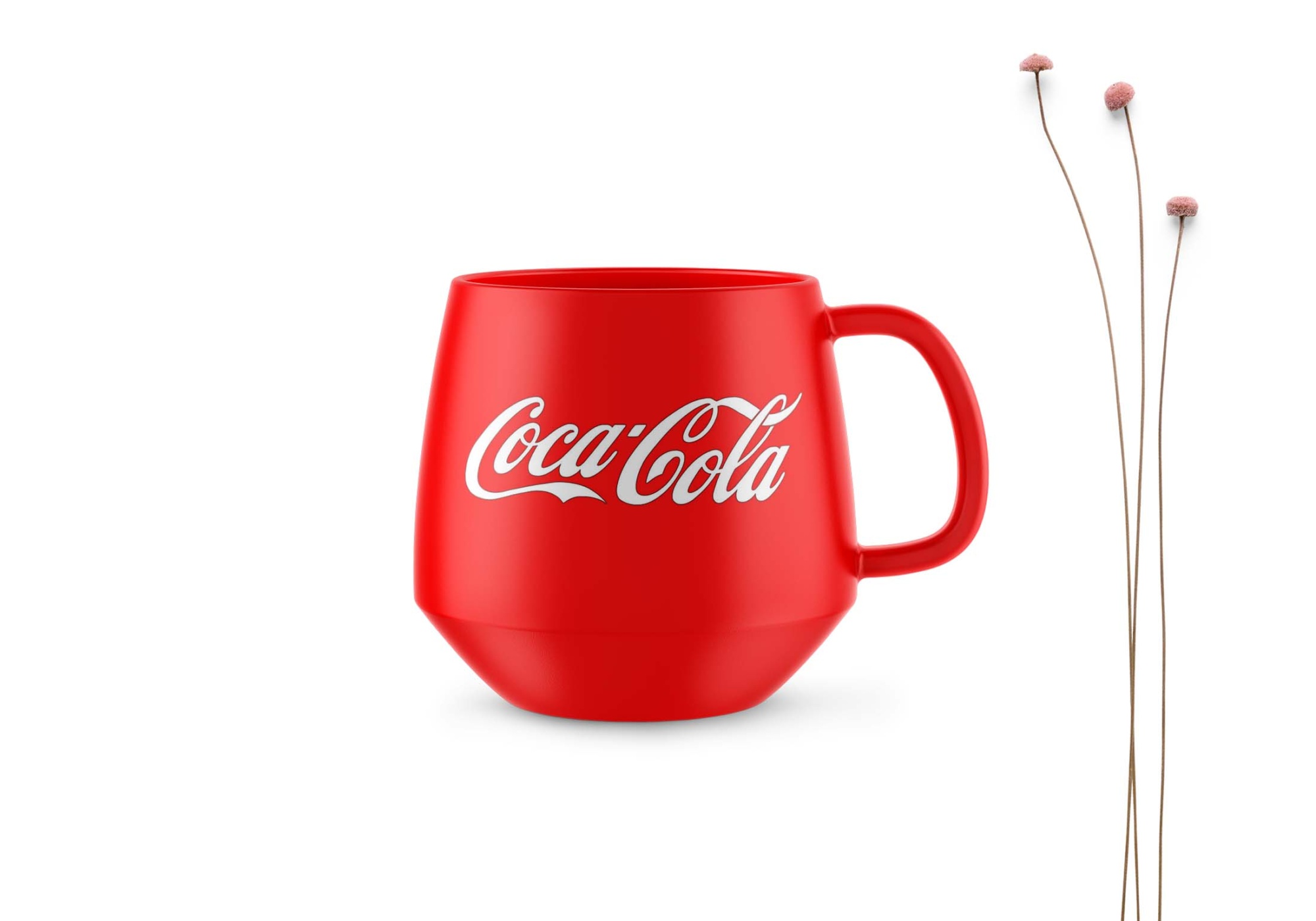 Coke Label Mug Mockup Download
