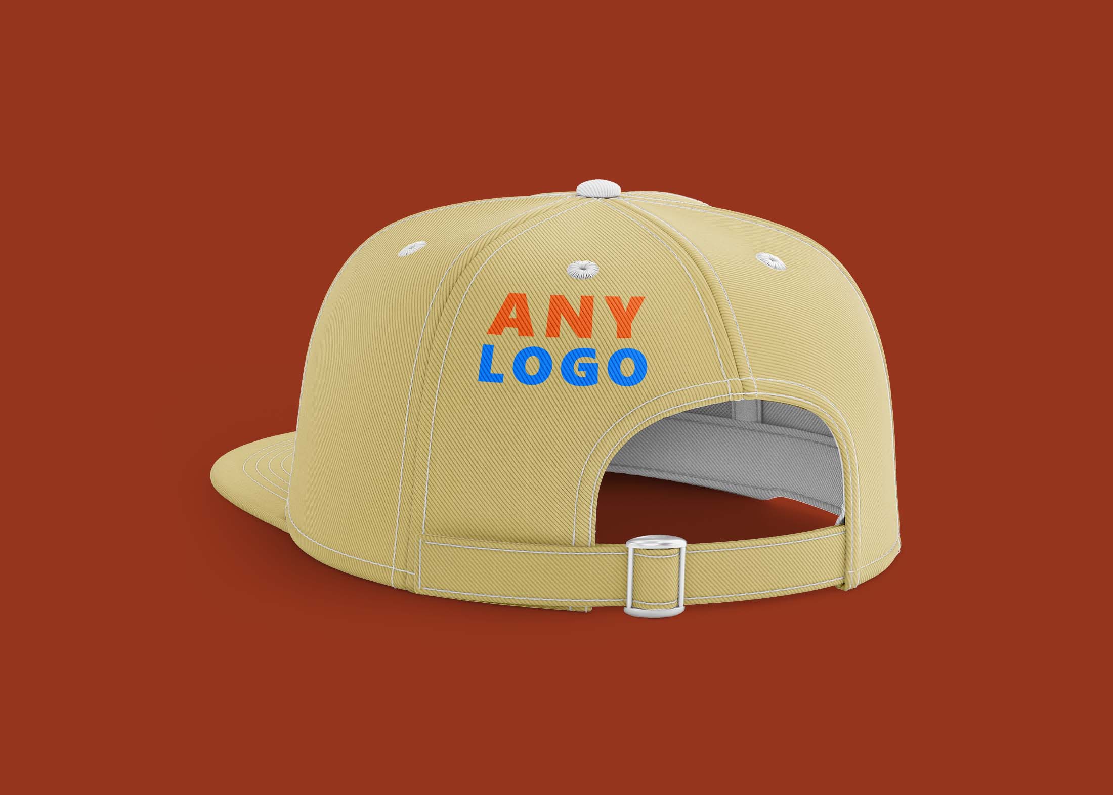 Free Embroidered Cap Mockup Download