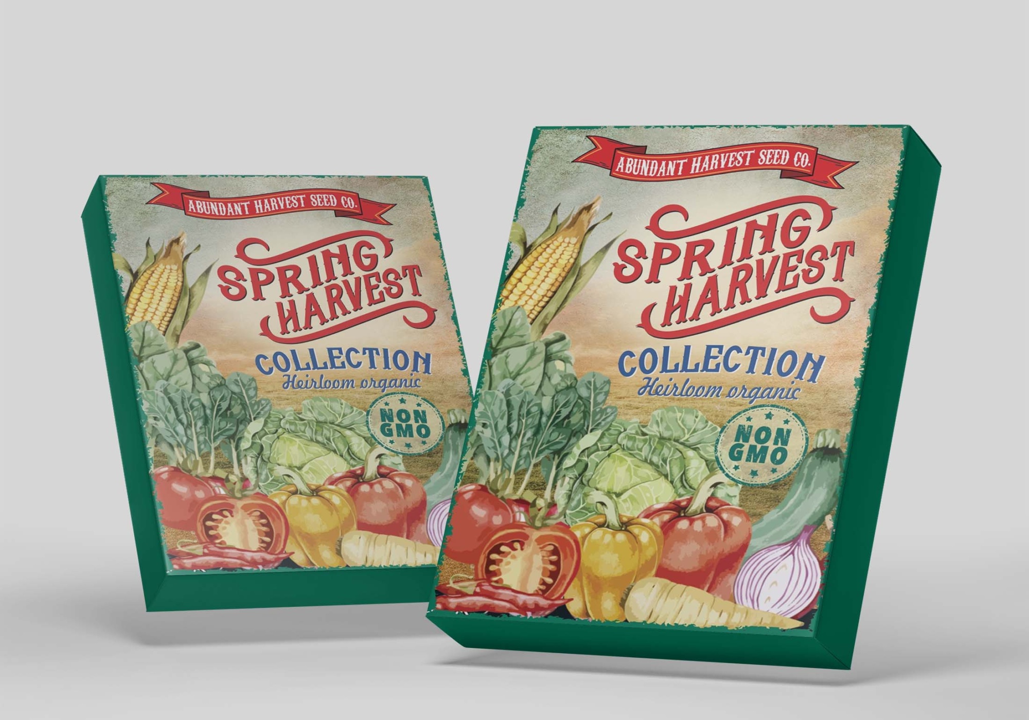 Free Organic Box Mockup Download