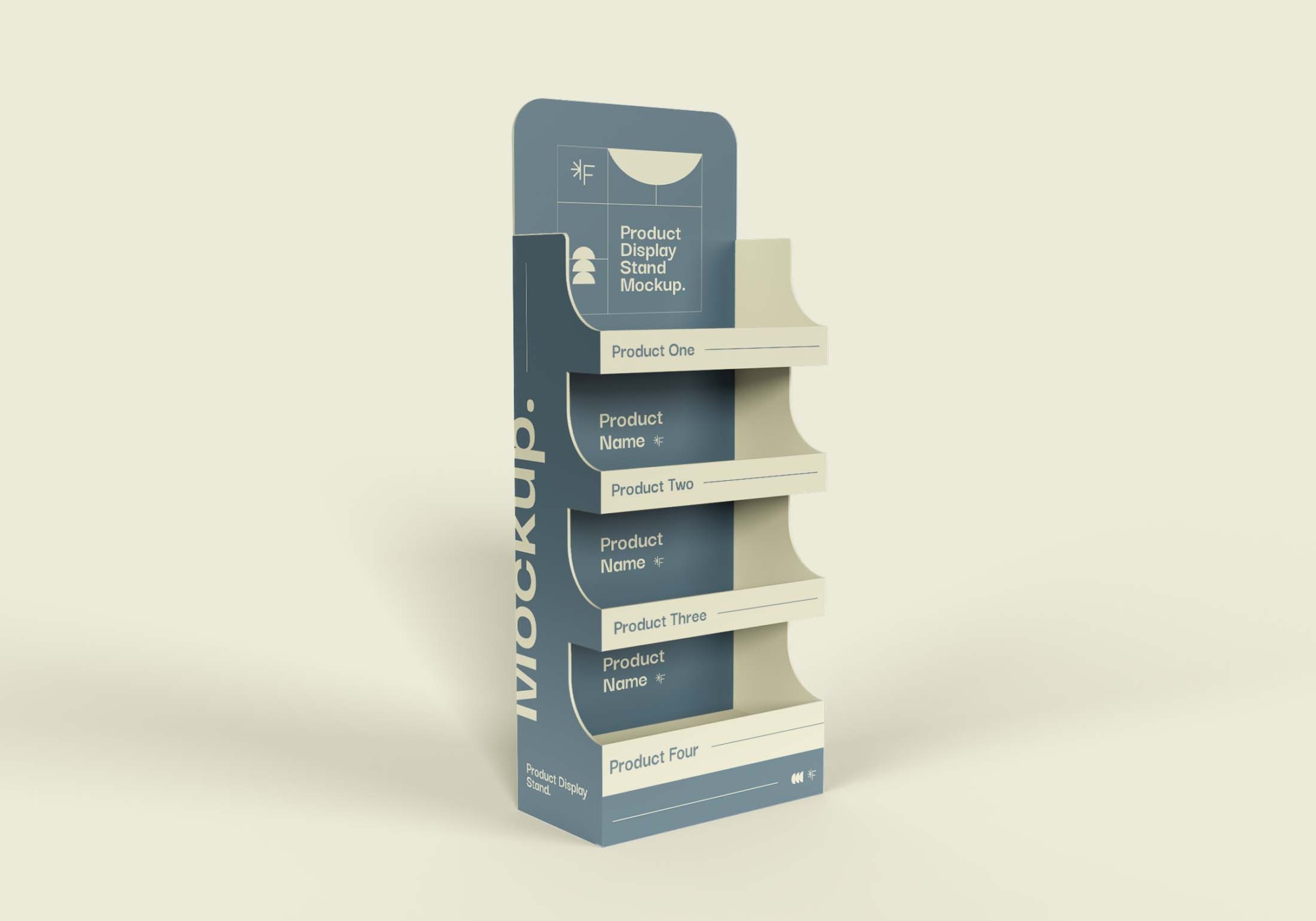 Stylish Product Display Stand Mockup