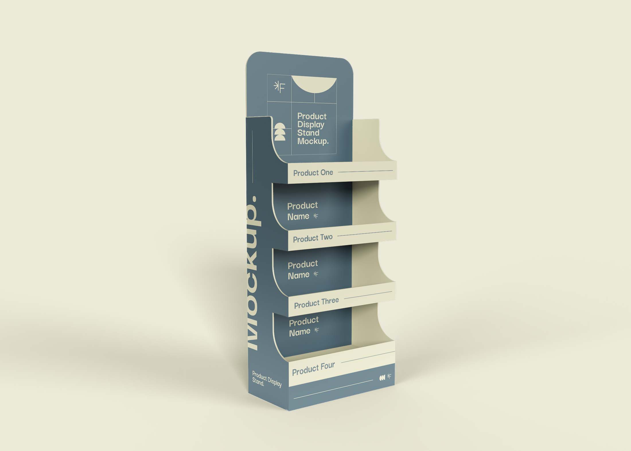 Stylish Product Display Stand Mockup