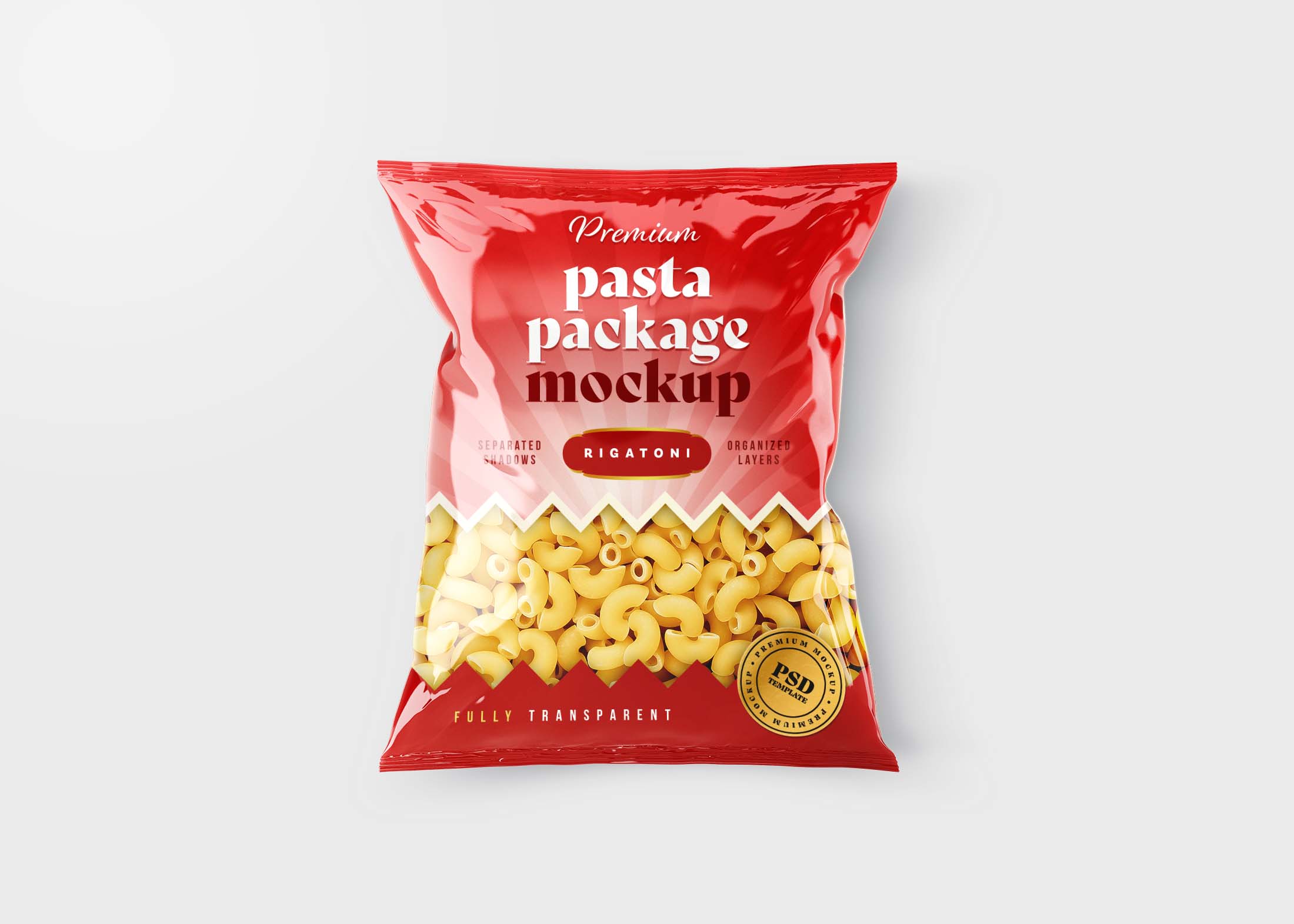 Macaroni Pouch Mockup for Designers