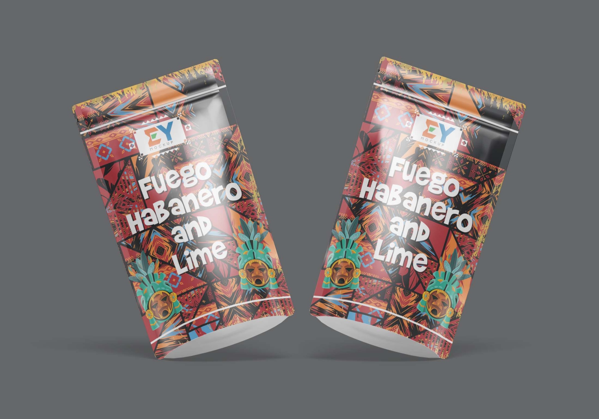 Free Spice Pouch Mockup Download