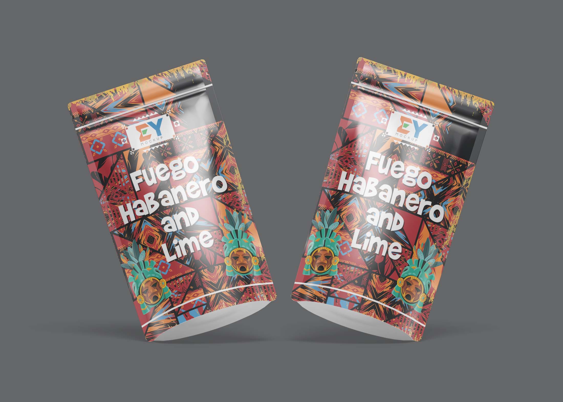 Free Spice Pouch Mockup Download