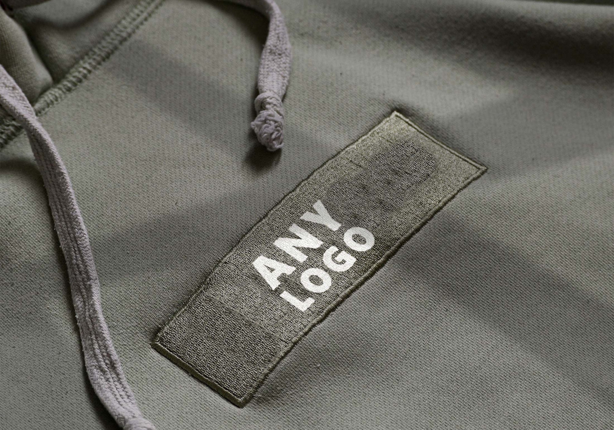 Stylish Sweater Label Logo Mockup