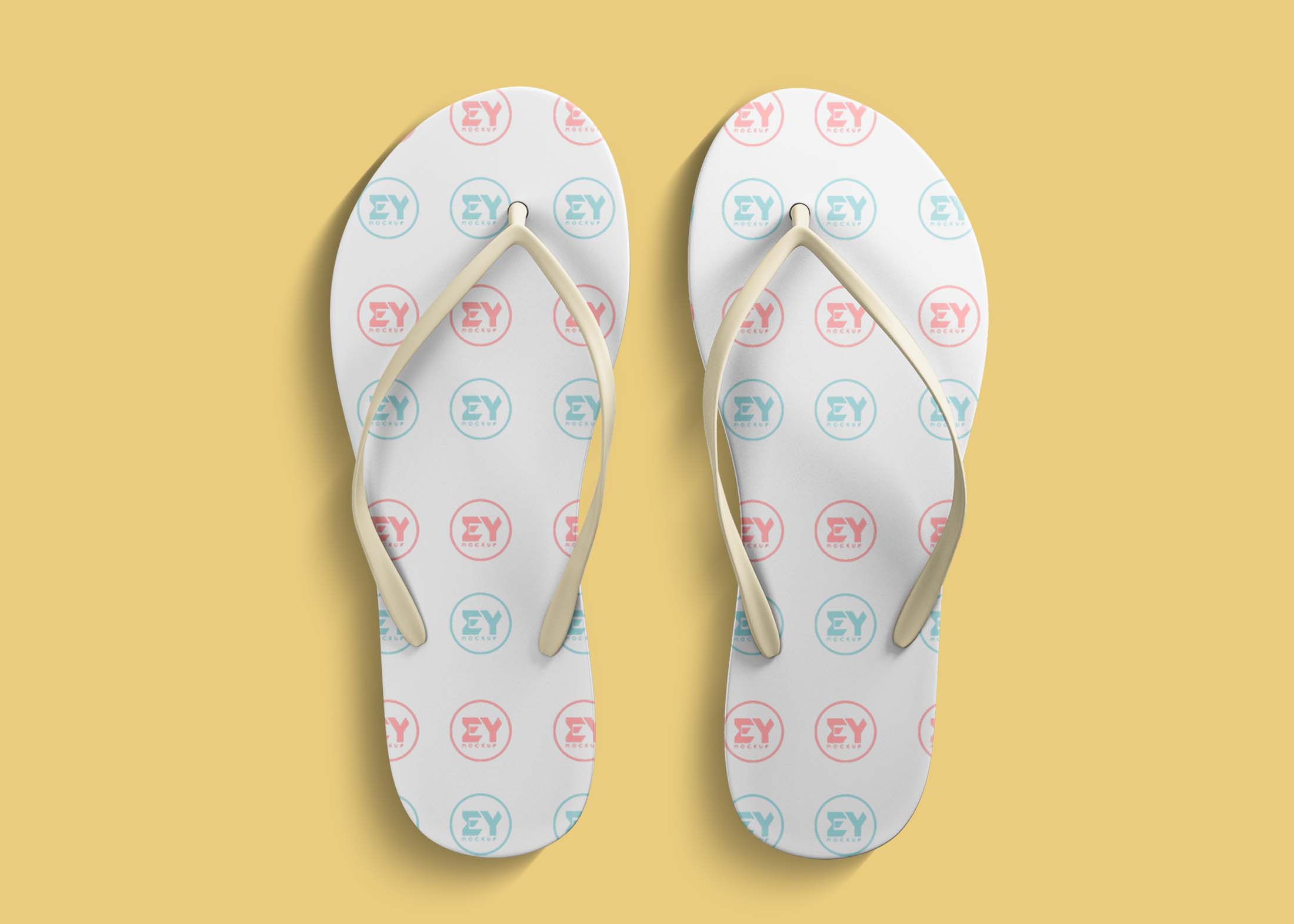 Free Flip Flops Mockup Download