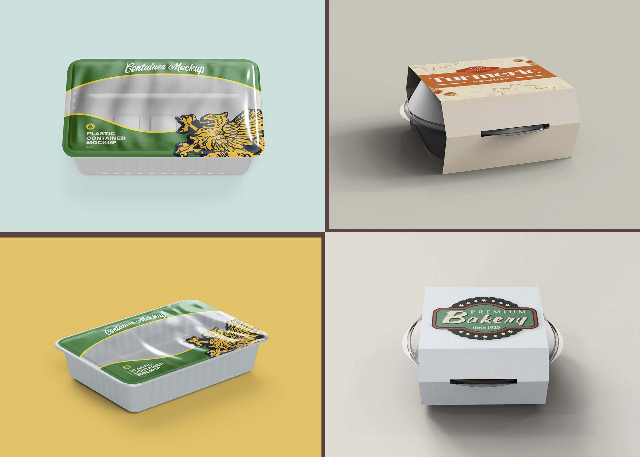 Essential Food Packaging Mockups for Designers