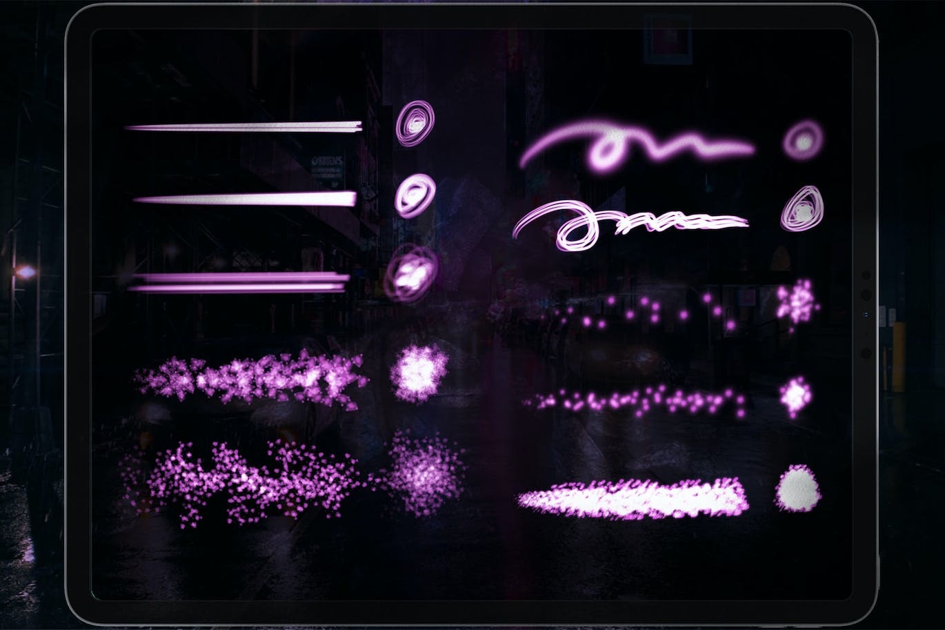 Master Lighting Brush in Procreate