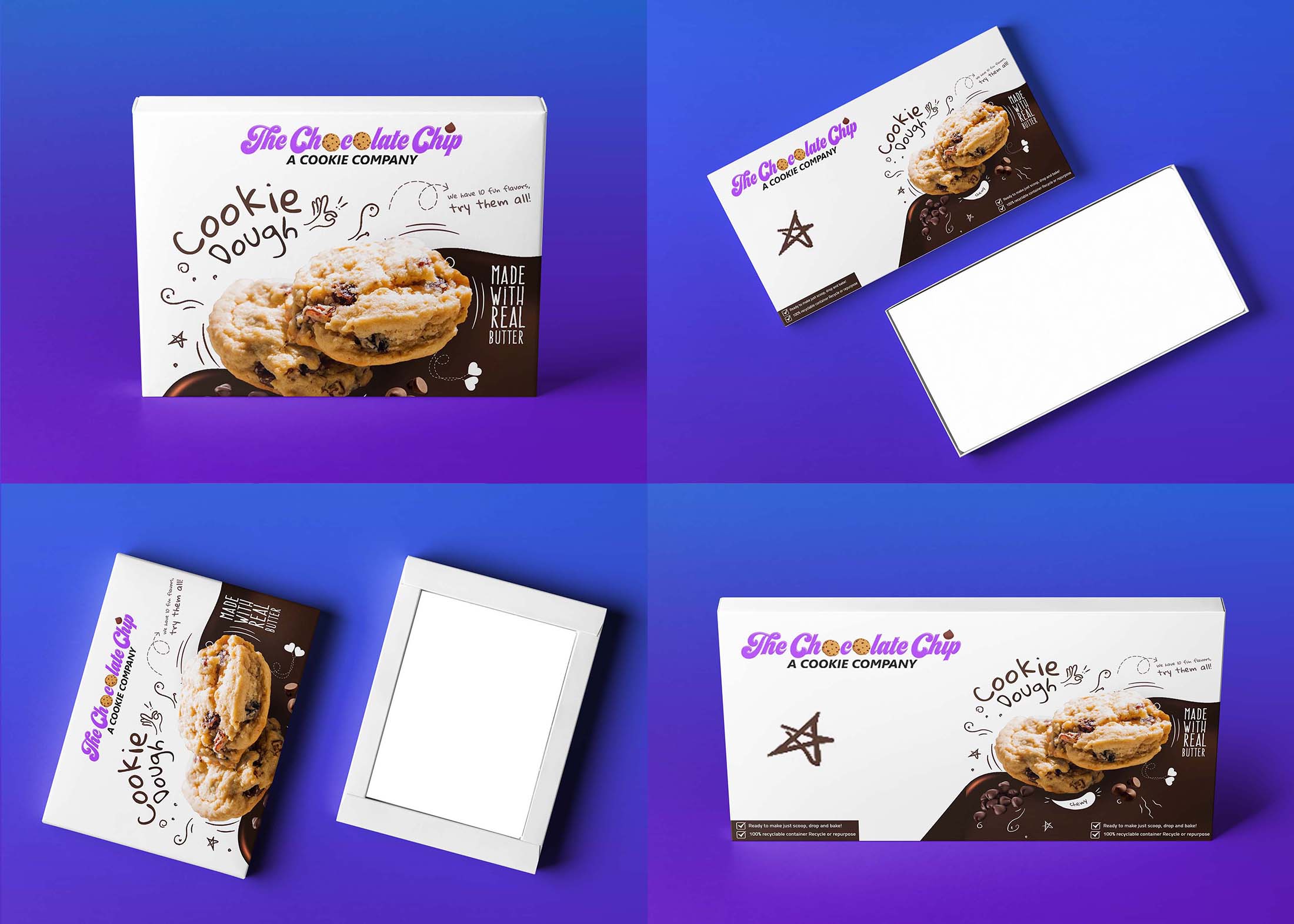 Elegant Mithai Box Mockup Designs
