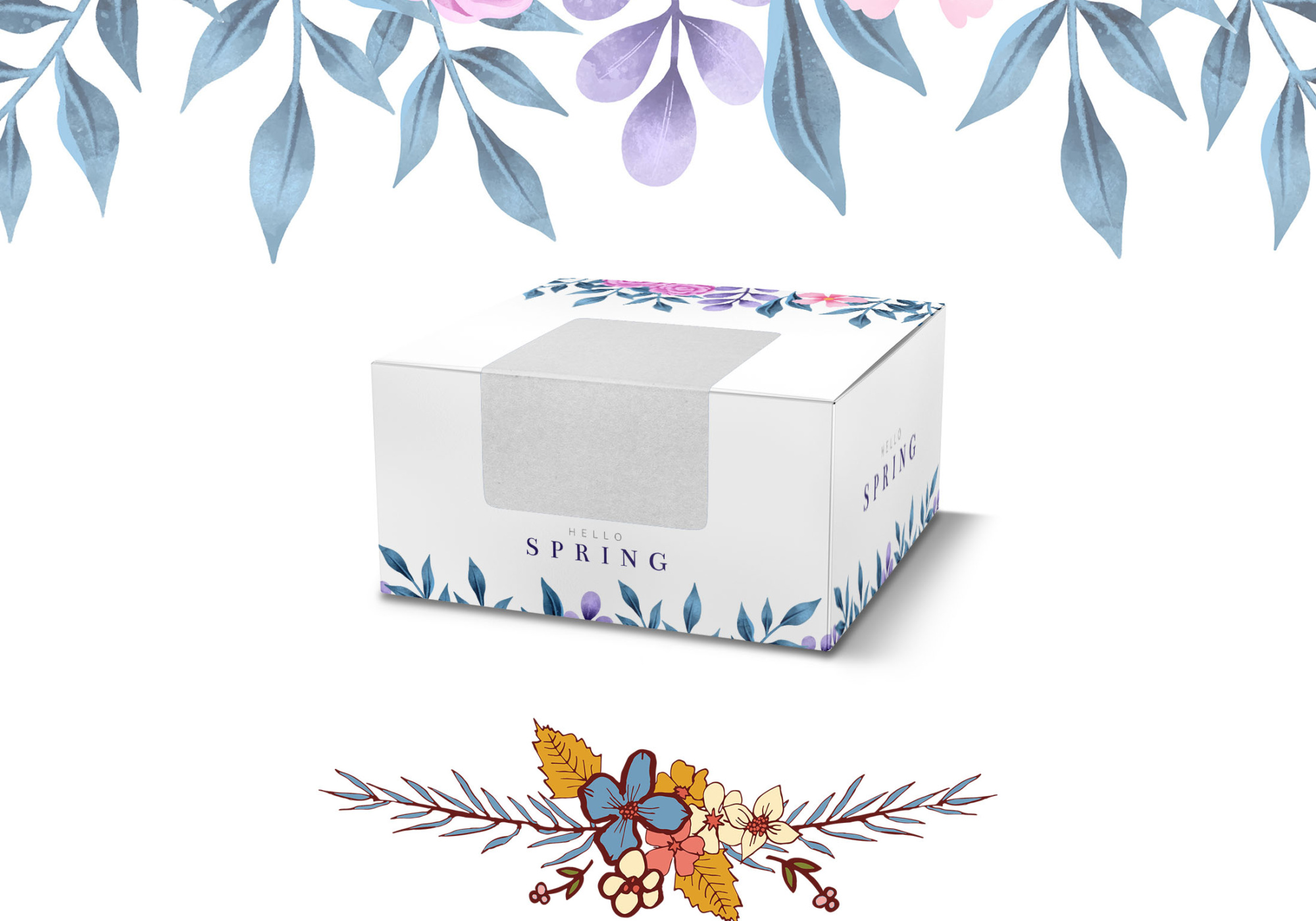 Free Windows Shoe Box Mockup Download