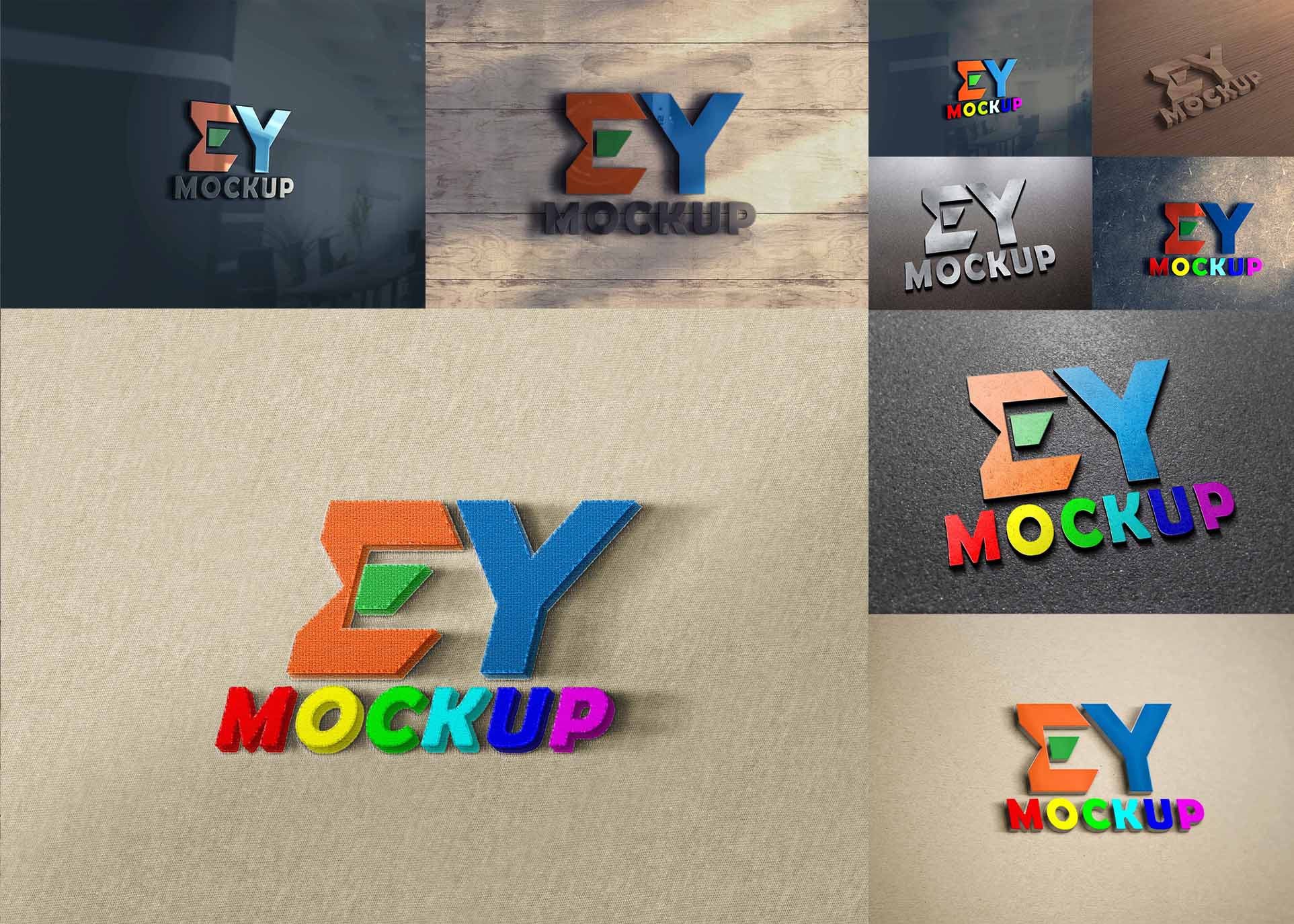 Create Stunning 3D Logo Mockups Easily