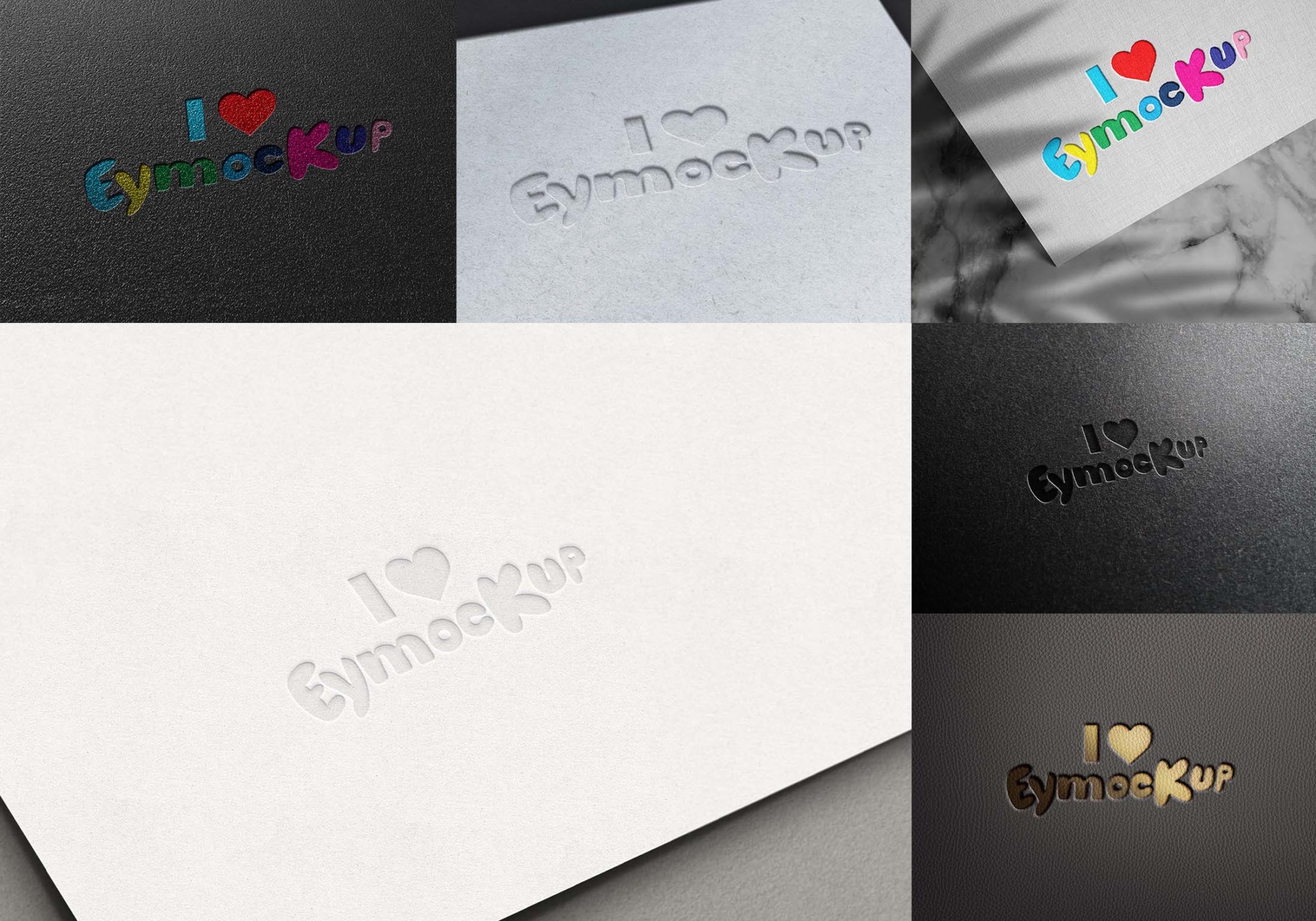 Free Pressed Logo Mockup for Designers