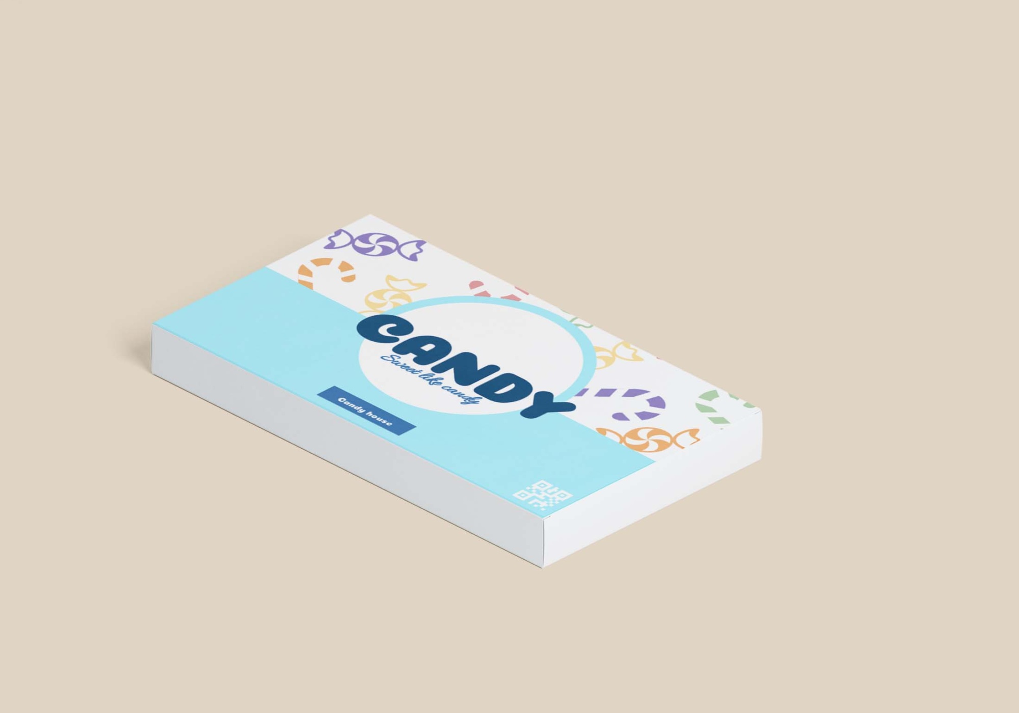 Free Candy Box Mockup Download