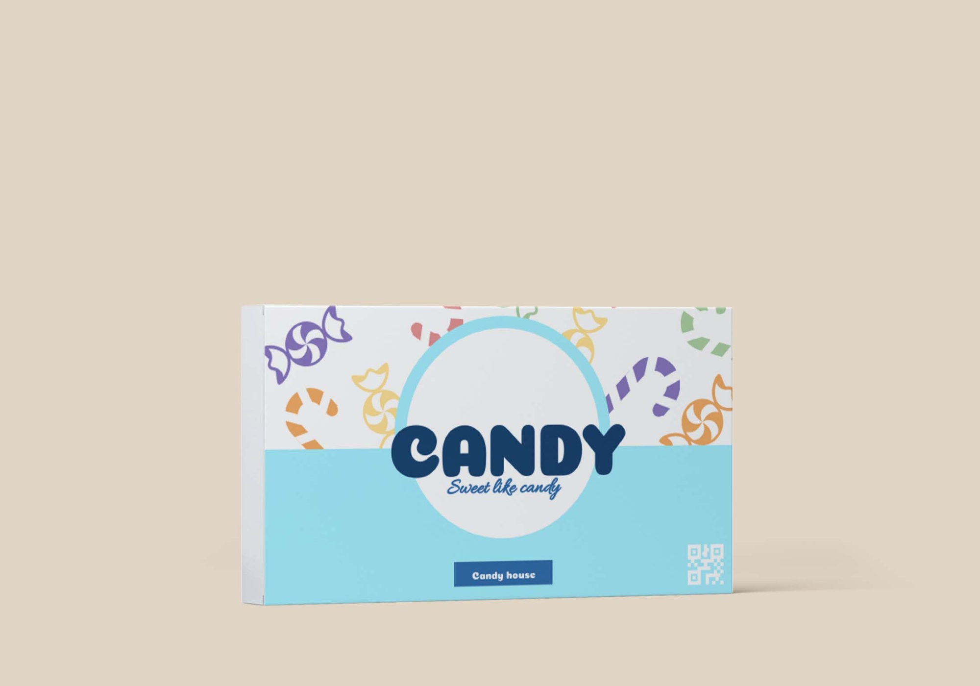 Free Candy Box Mockup Download