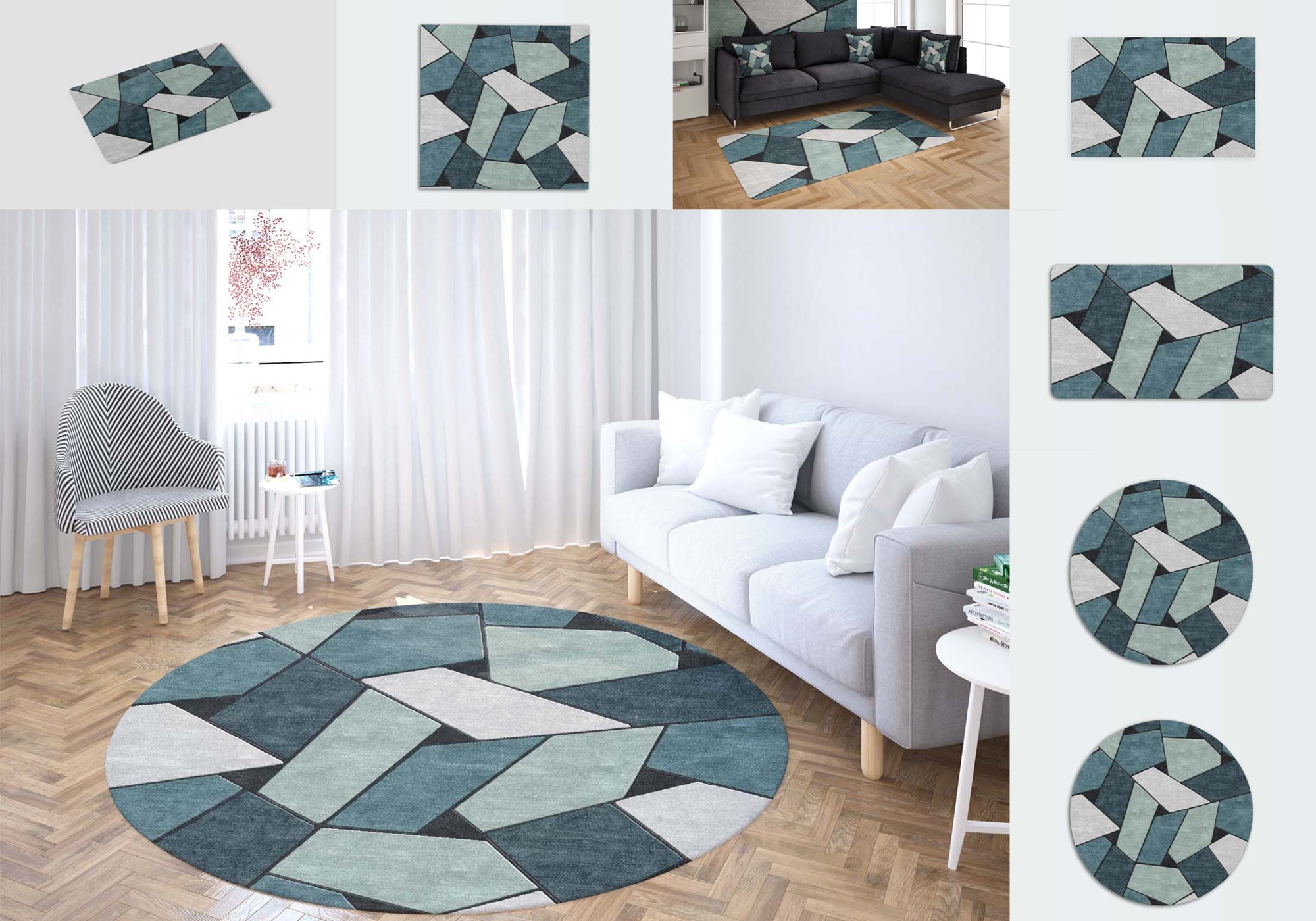 Downloadable Carpet Mockup PSD Files