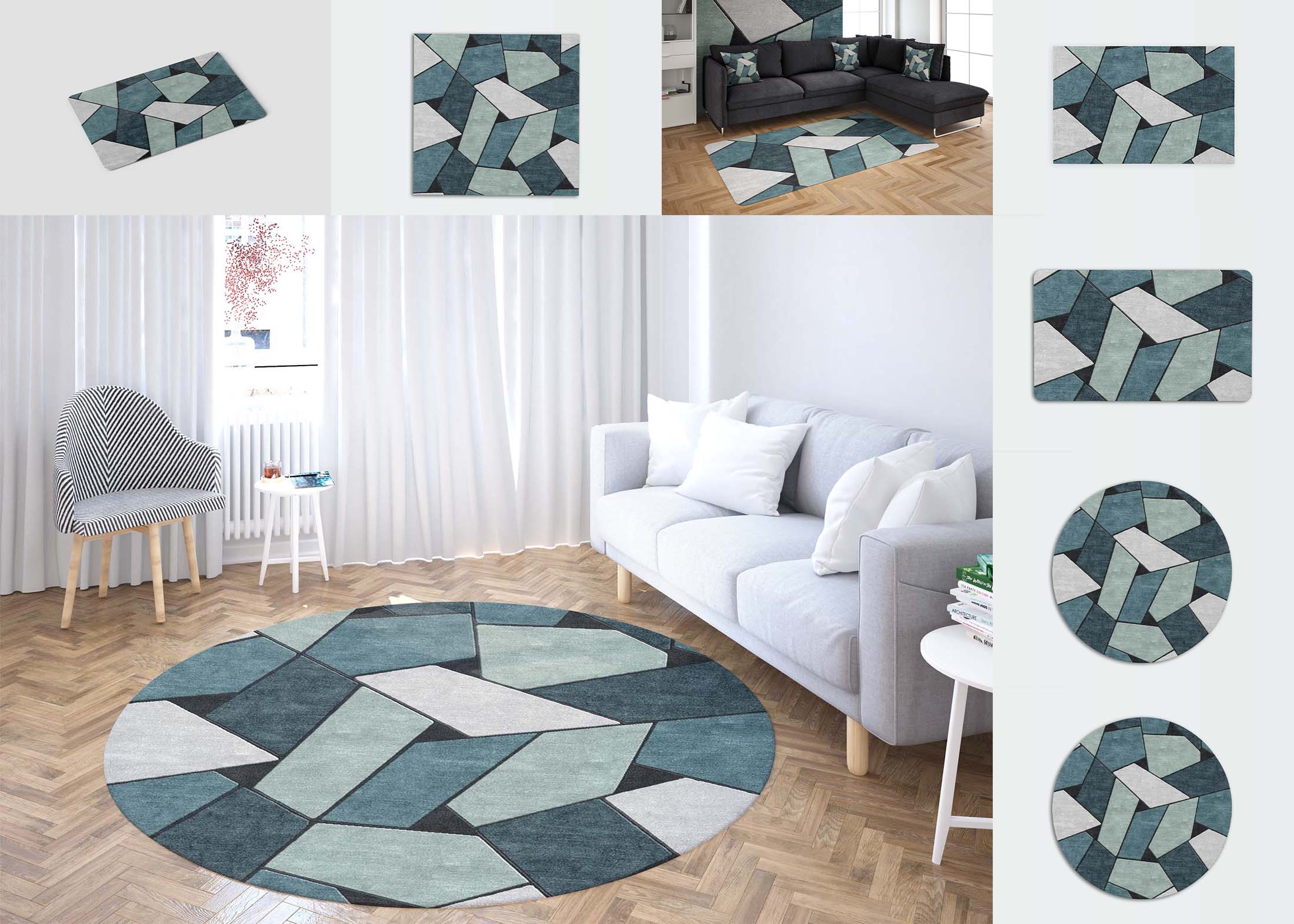 Downloadable Carpet Mockup PSD Files