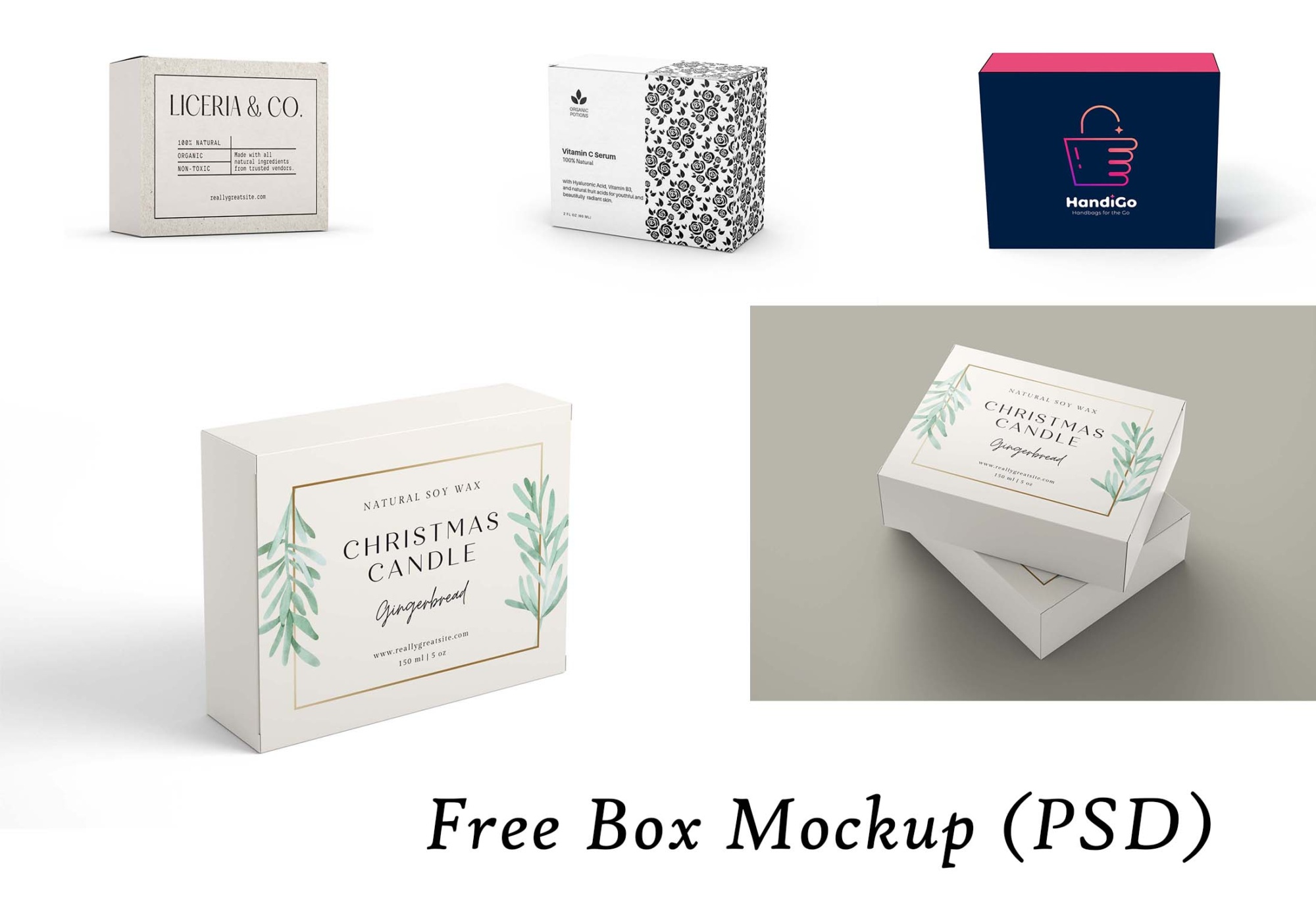 Download Free Box Mockup PSD File