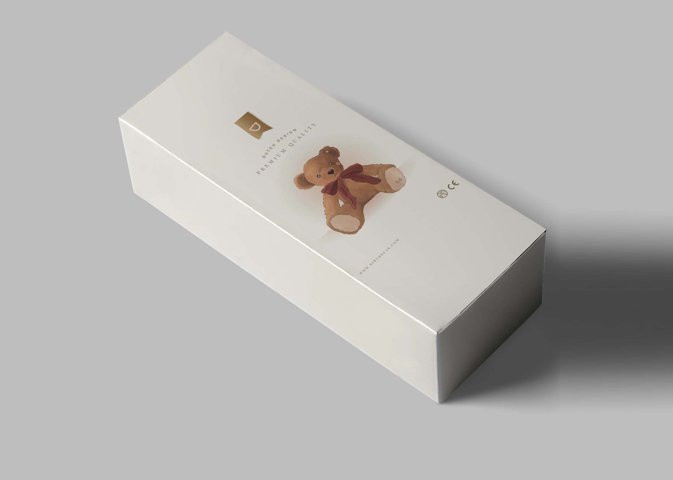 Free Long Box Mockup for Photoshop