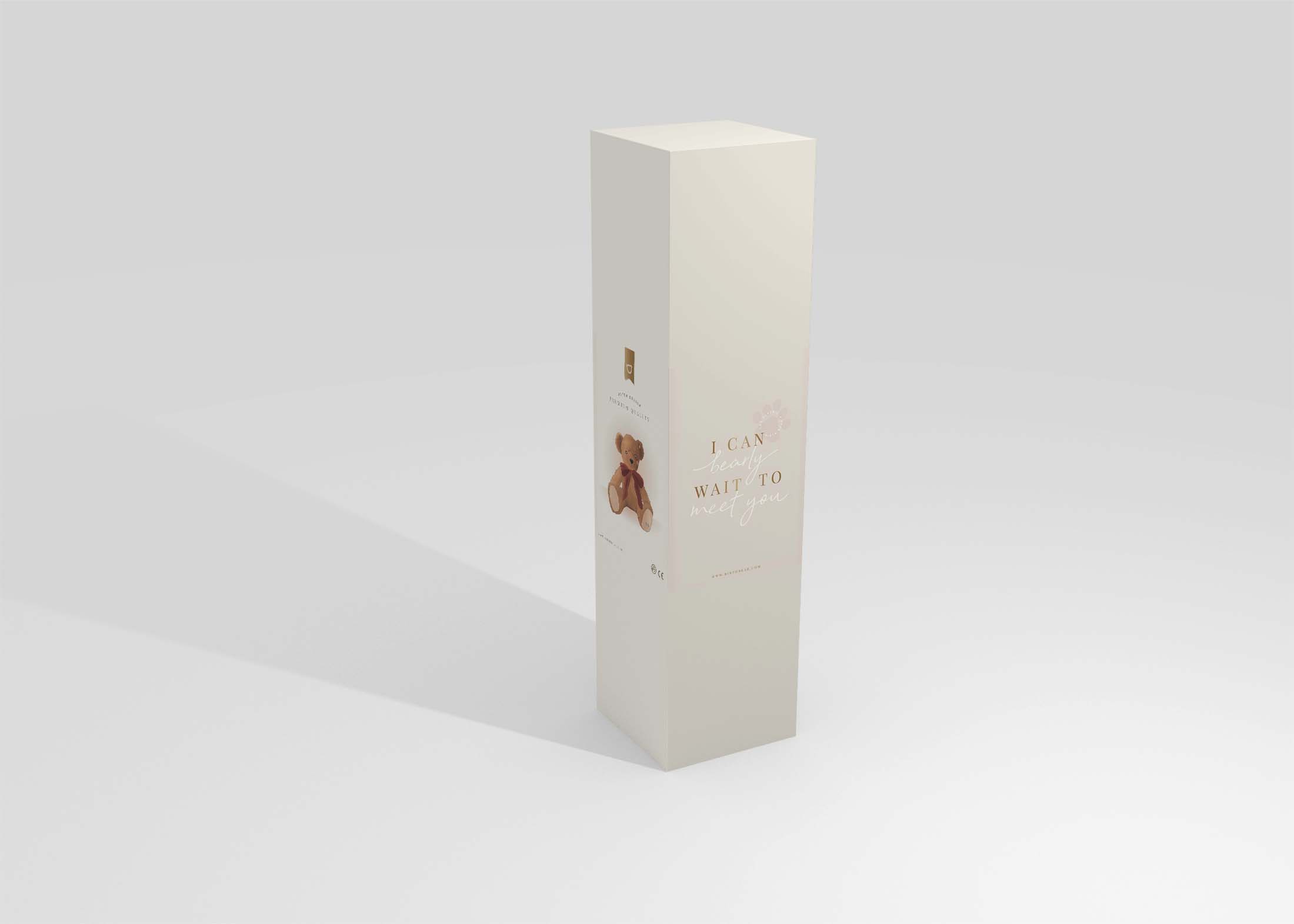 Free Long Box Mockup for Photoshop