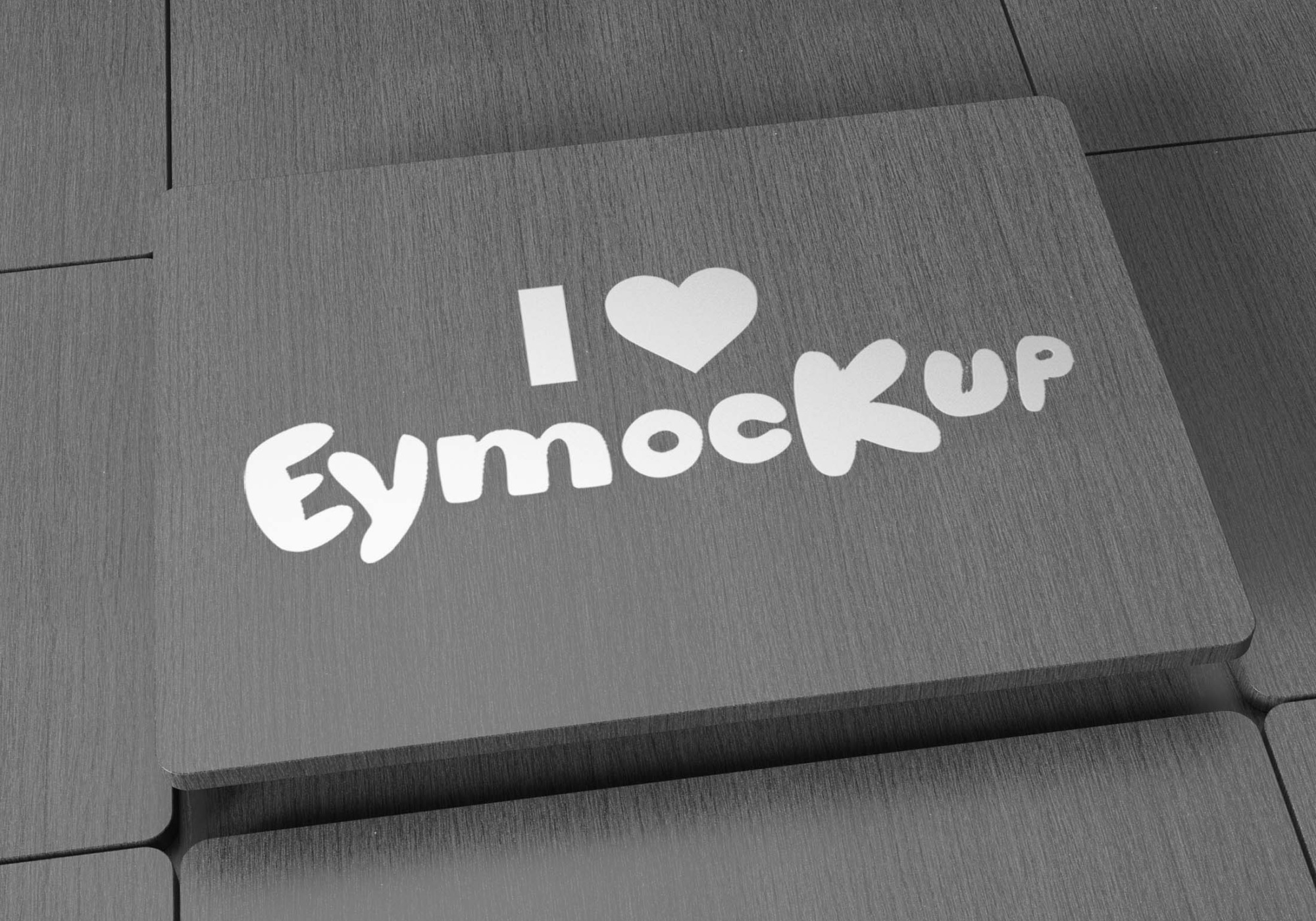 Free Stamping Logo Mockup PSD Download