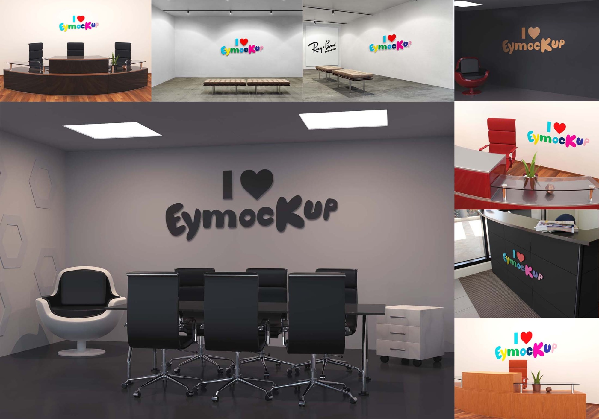 Free Office Logo Mockup Download