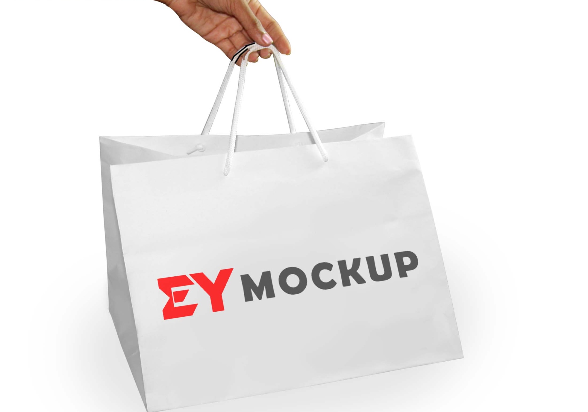Free Paper Bag Mockup Download