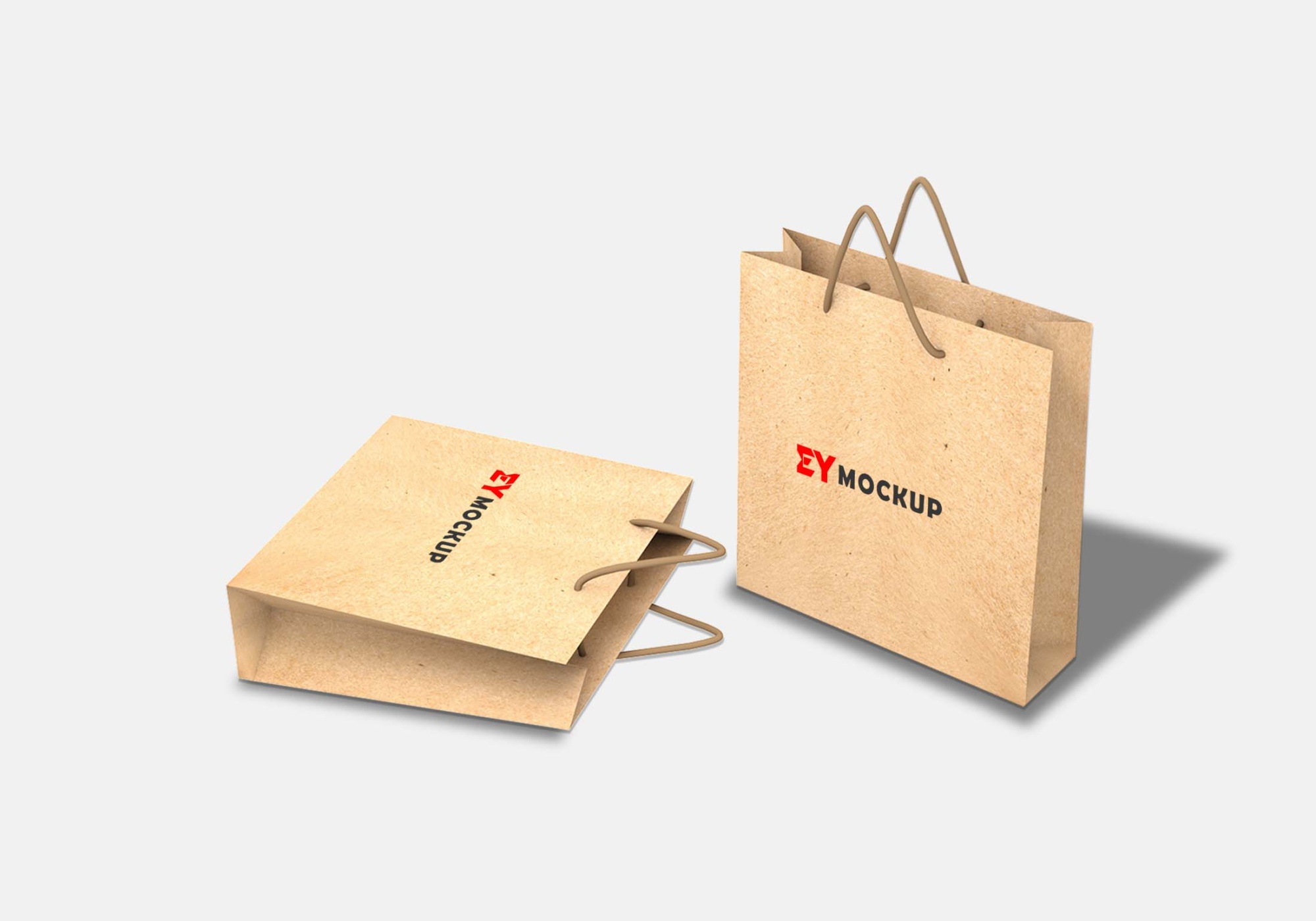 Free Paper Bag Mockup Download