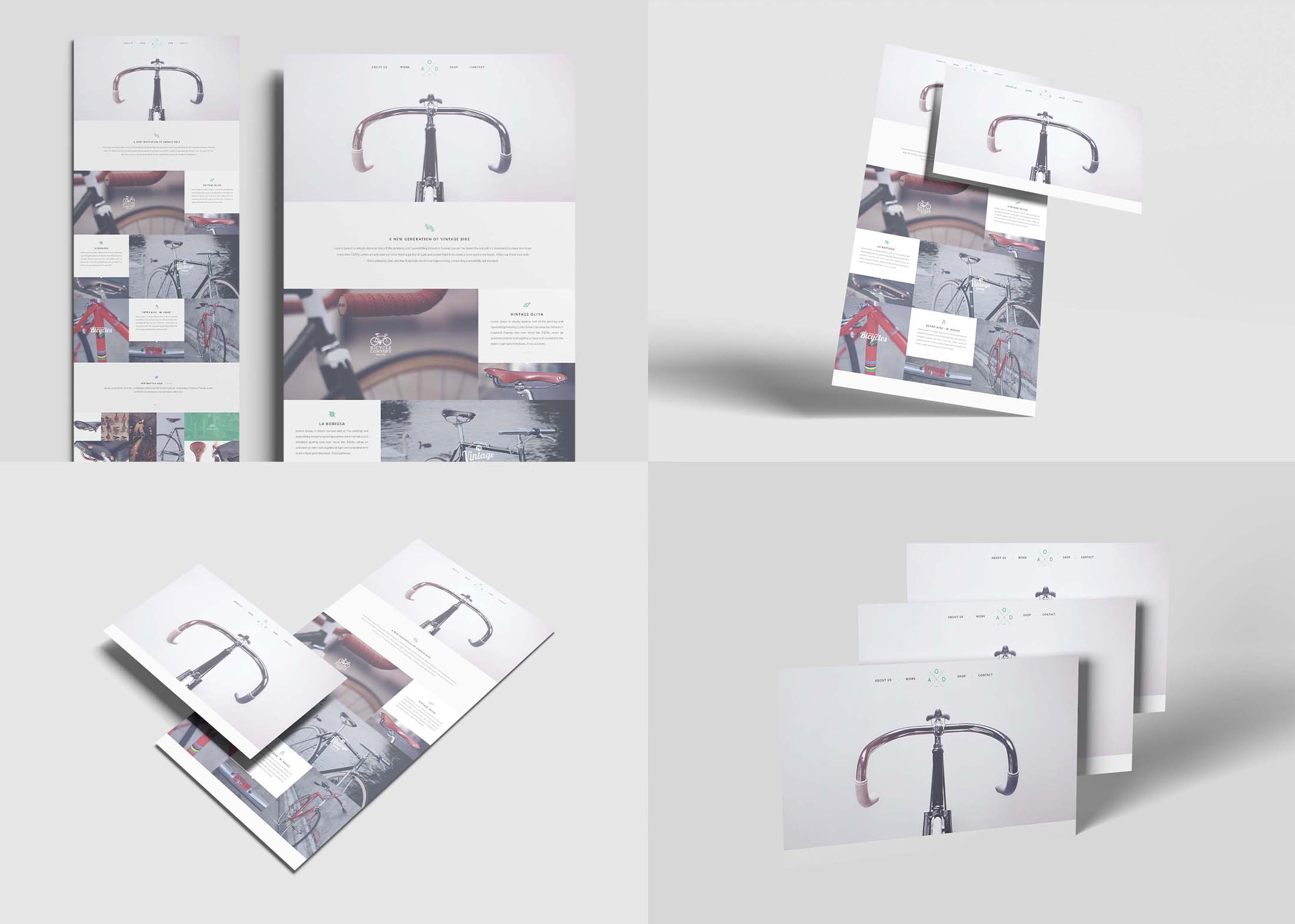 Download Realistic Website Mockup PSD