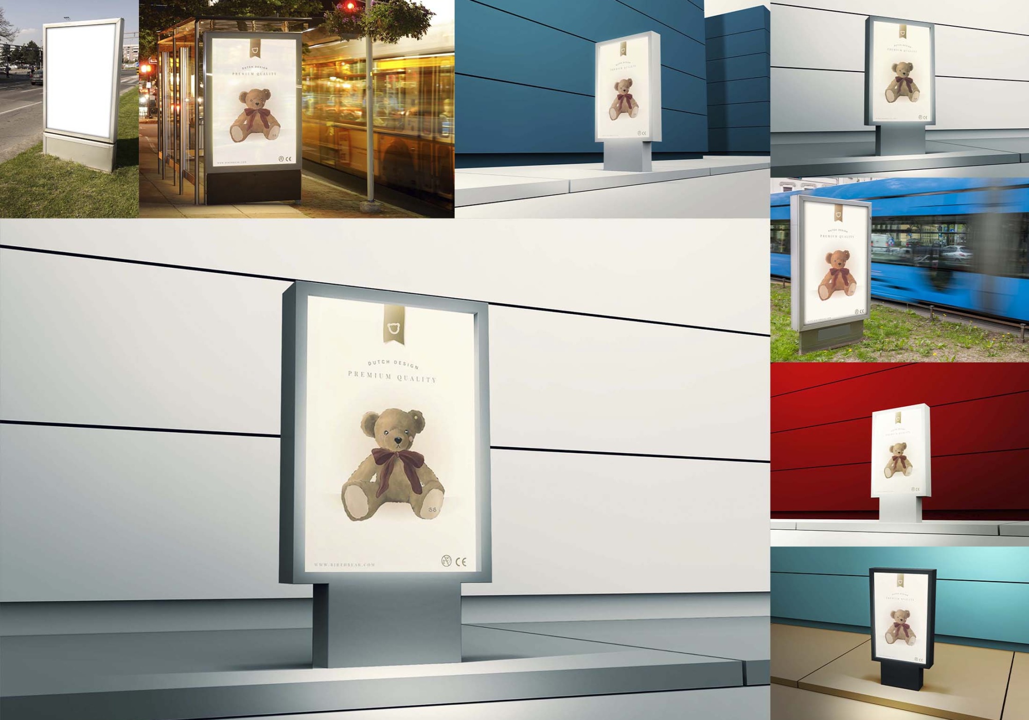 Free Subway Banner Mockup Download