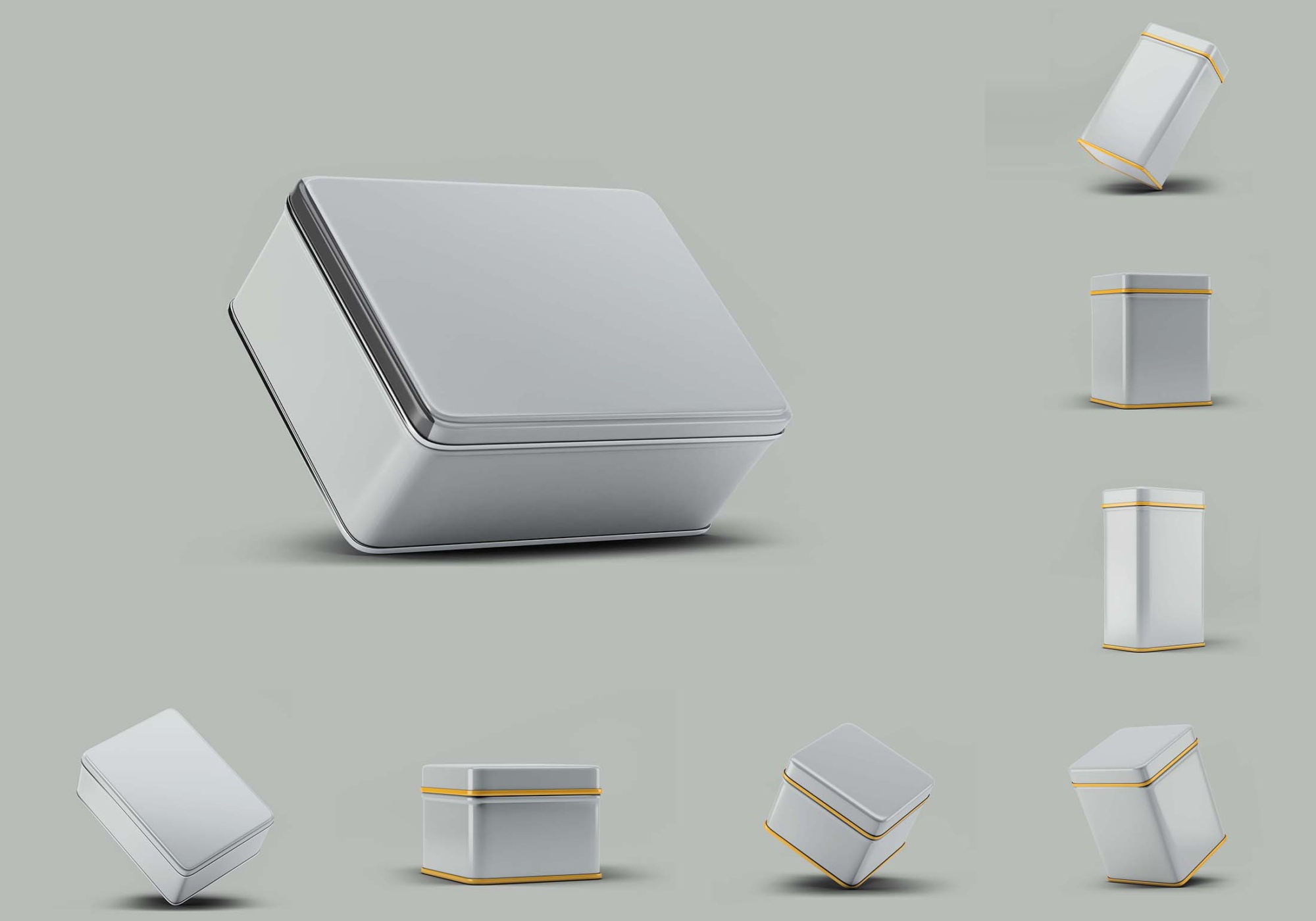 Free Tin Box Mockup Download (PSD)