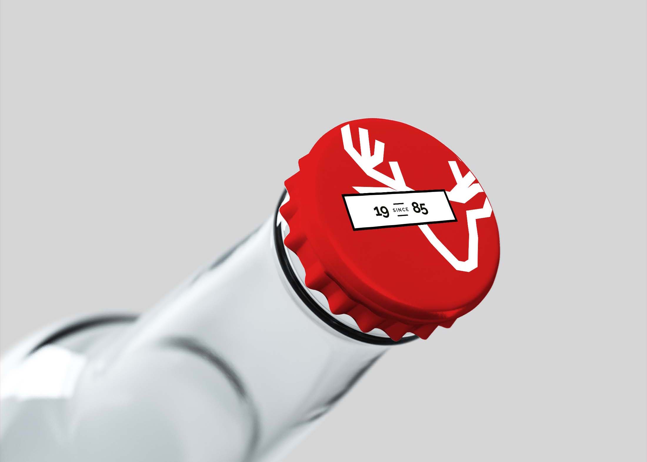 Beer Bottle Cap Mockup