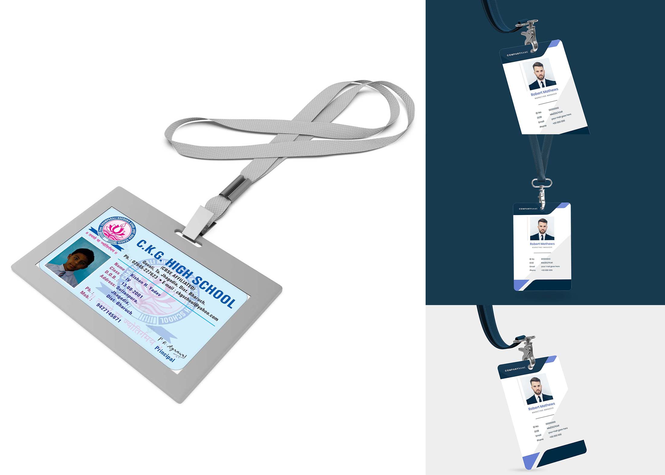 ID Card Mockup