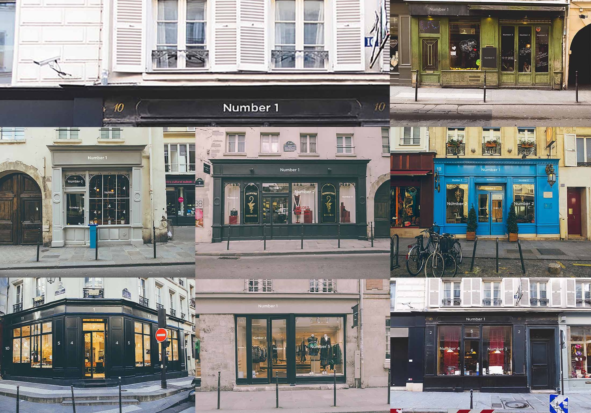 Free Store Front Logo Mockup Download