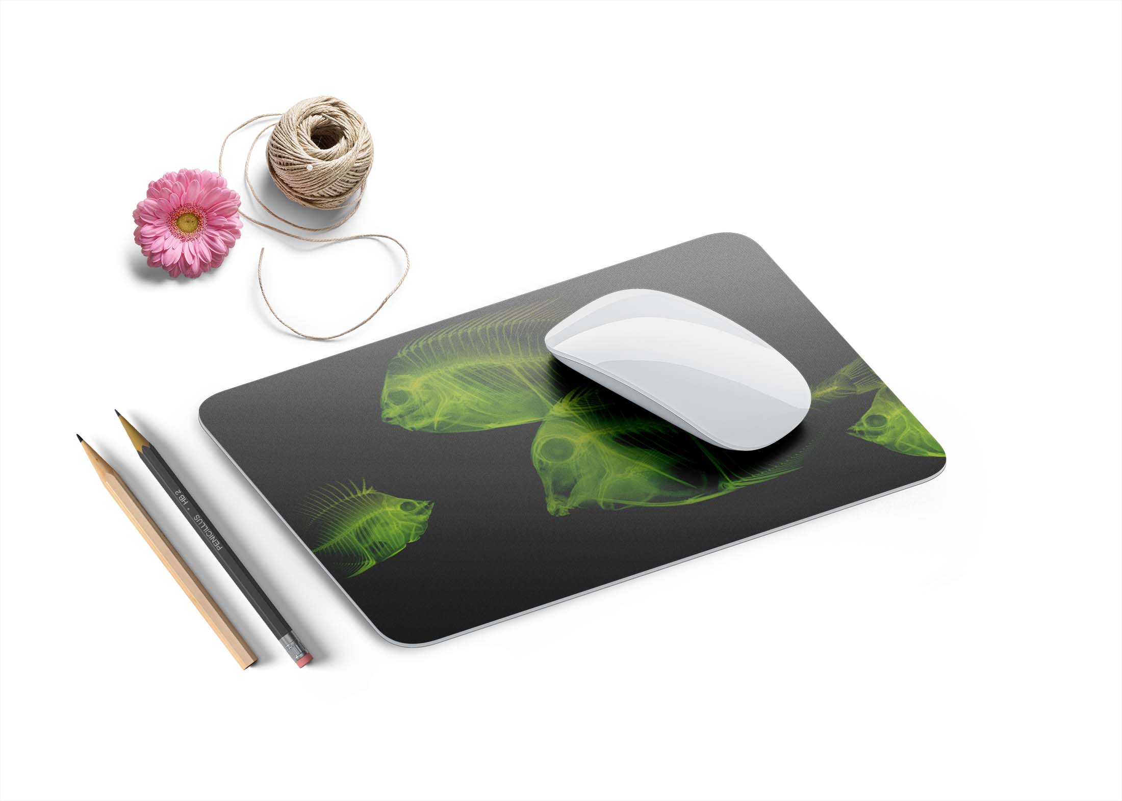 Mouse Branding Mockup (PSD)