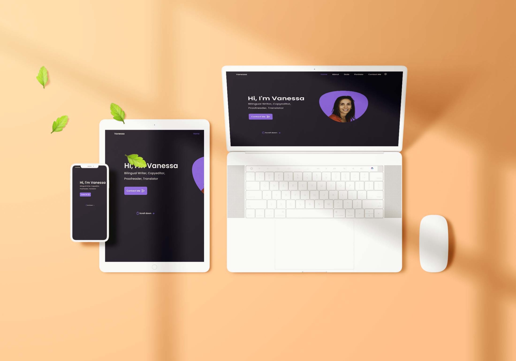 Premium Website Mockup