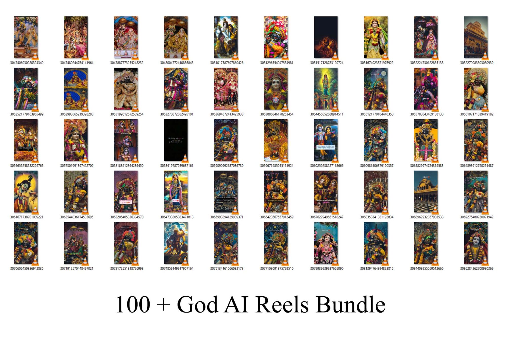 100 + God AI Reels Bundle