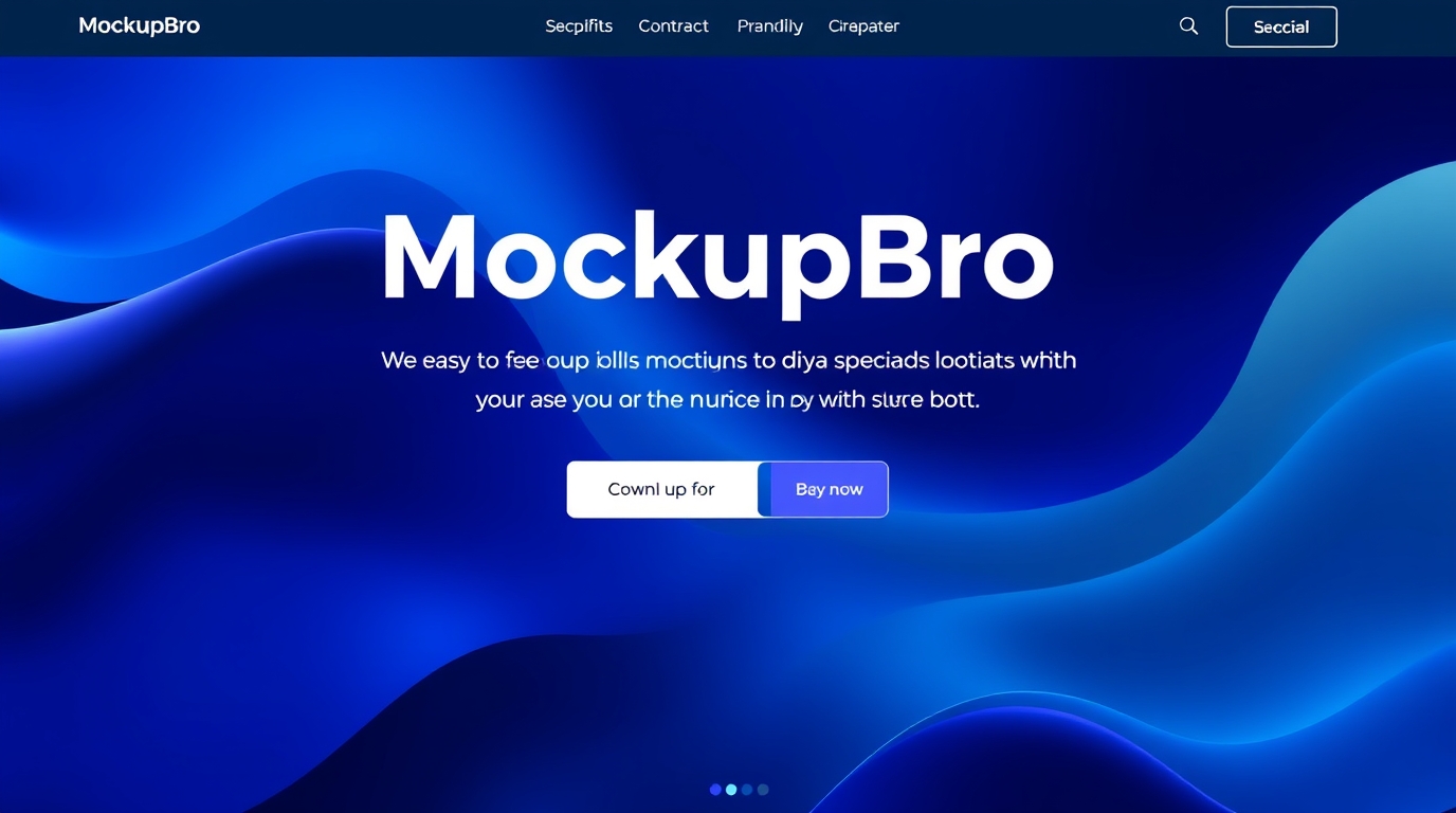 MockupBro: The Easy-to-Use Online Mockup Generator
